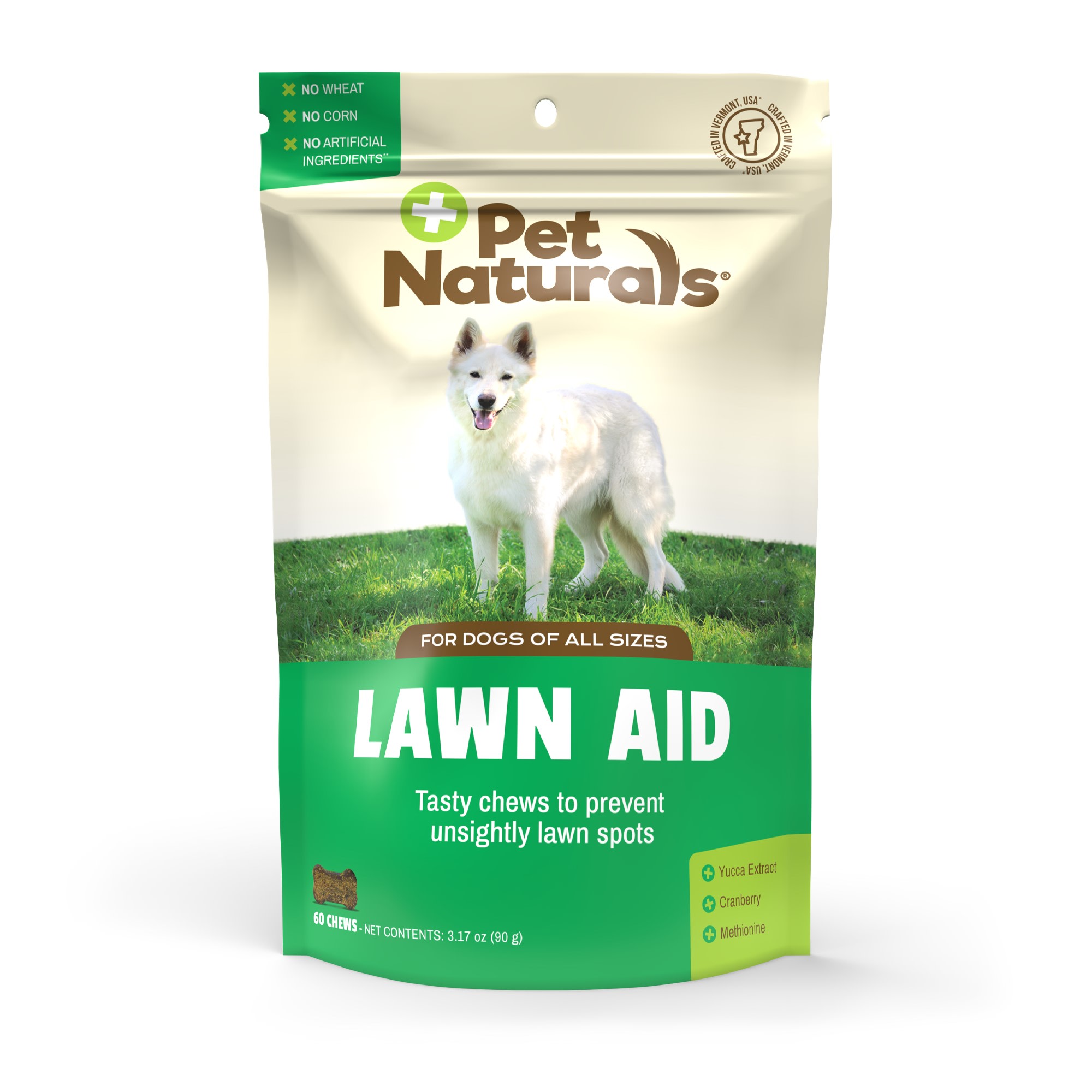 Pet Naturals Lawn Aid PH Urine Treatment Chicken Flavor Dog Chews