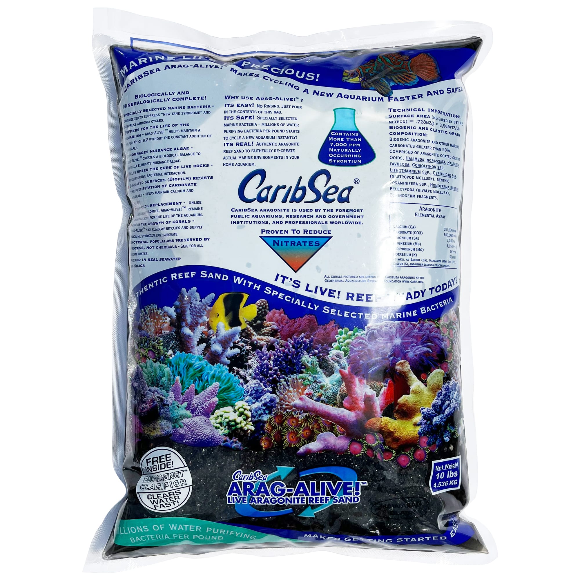 CaribSea Aragalive Aquascaping Hawaiian Black, 10 lbs. | Petco