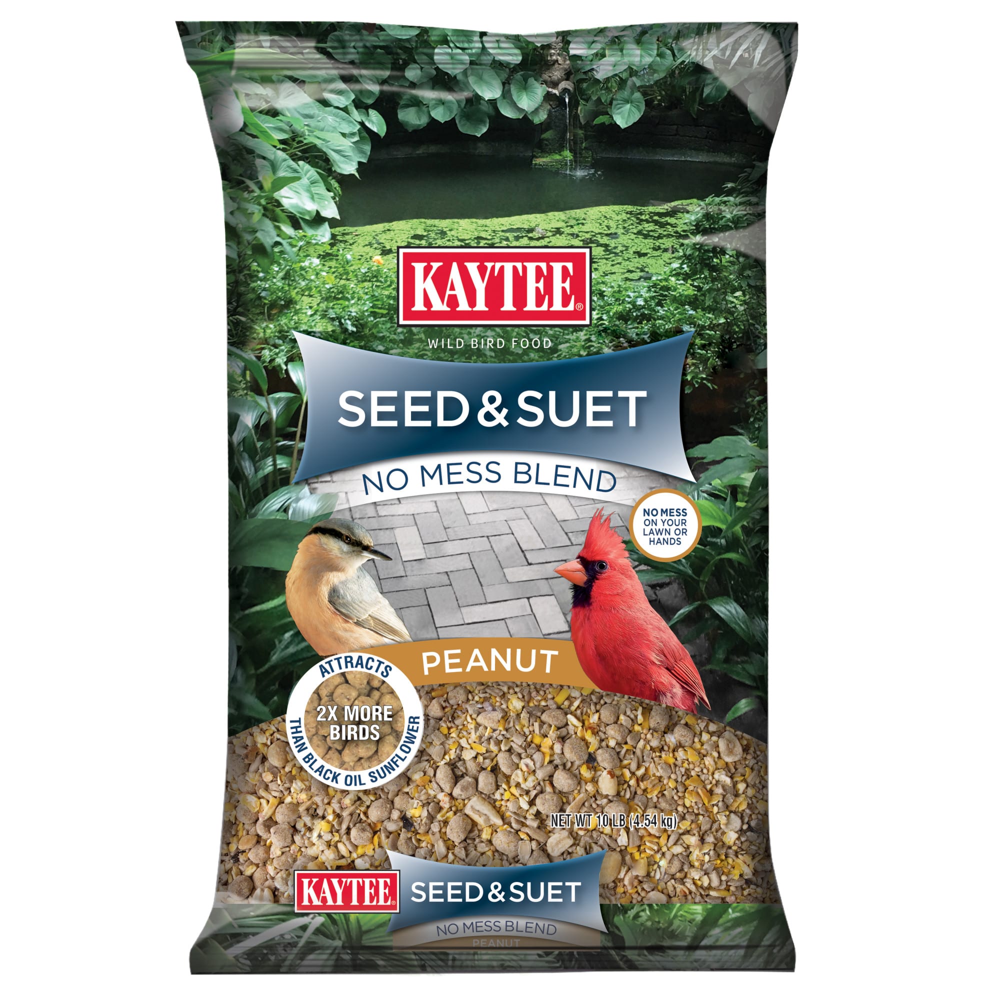 Kaytee Seed & Suet No Mess Peanut, 10 lbs. | Petco