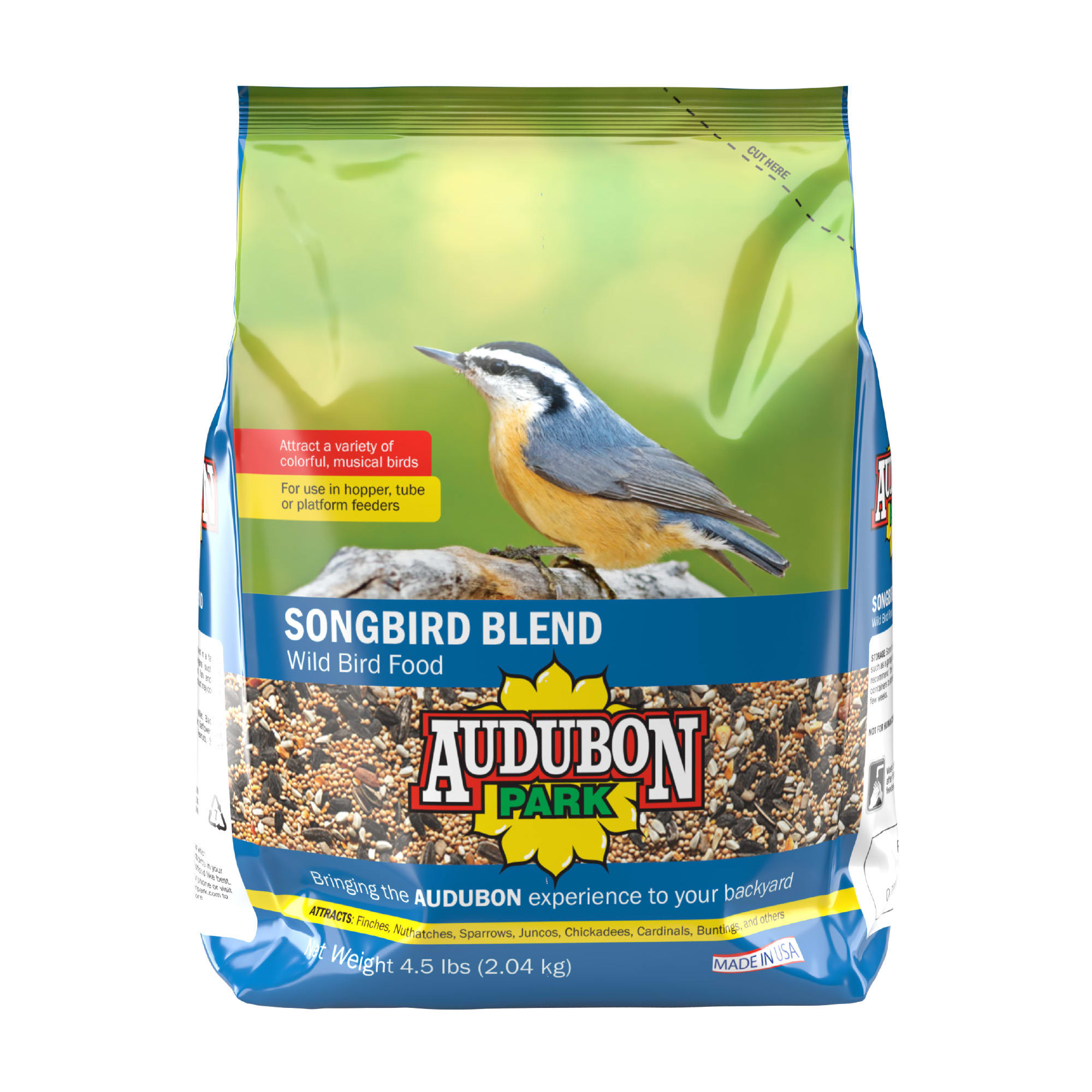 AUDUBON PARK Songbird Blend Wild Bird Food, 4.5 lbs. | Petco