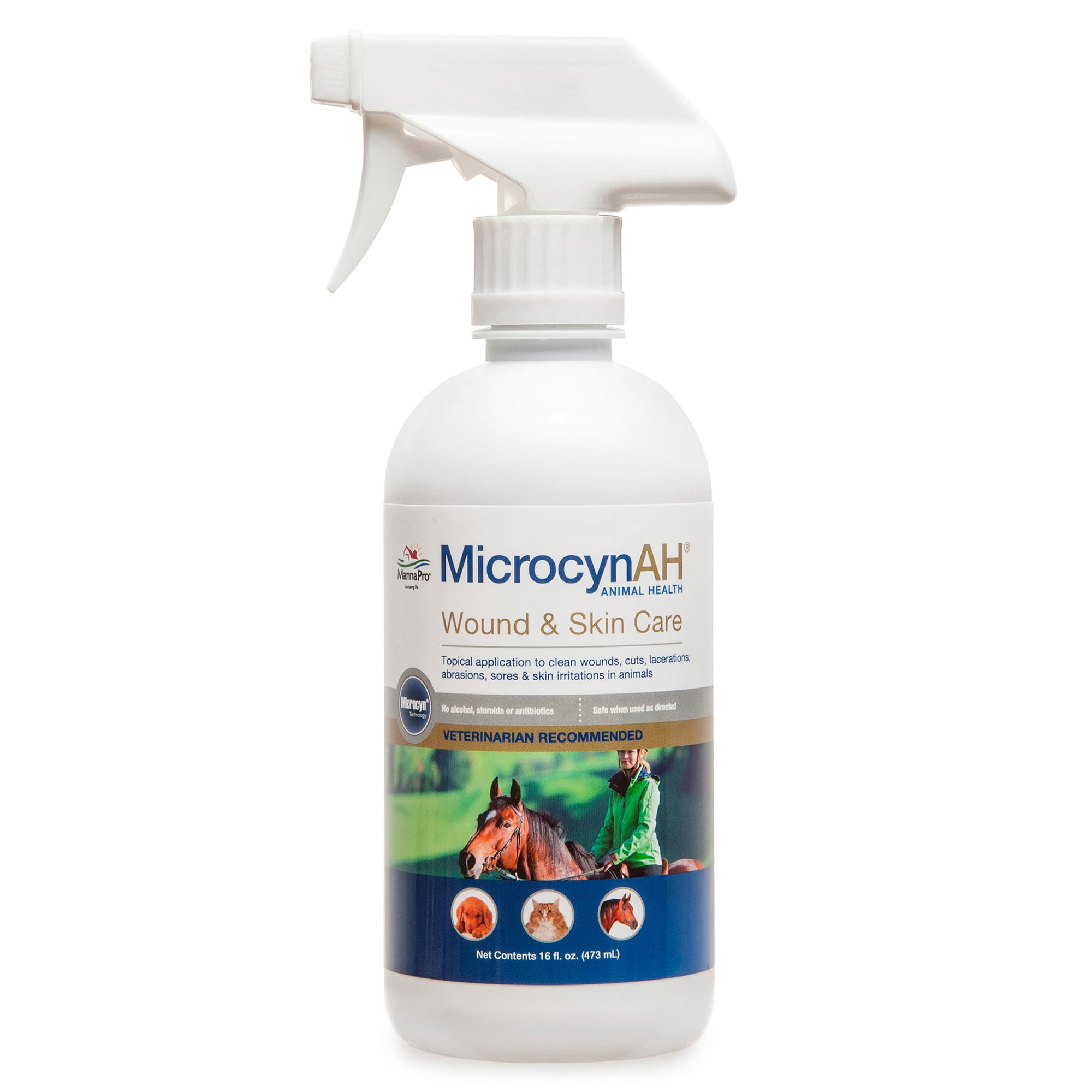 Microcyn Manna Pro AHWound & Skin Care, 16 fl. oz. | Petco