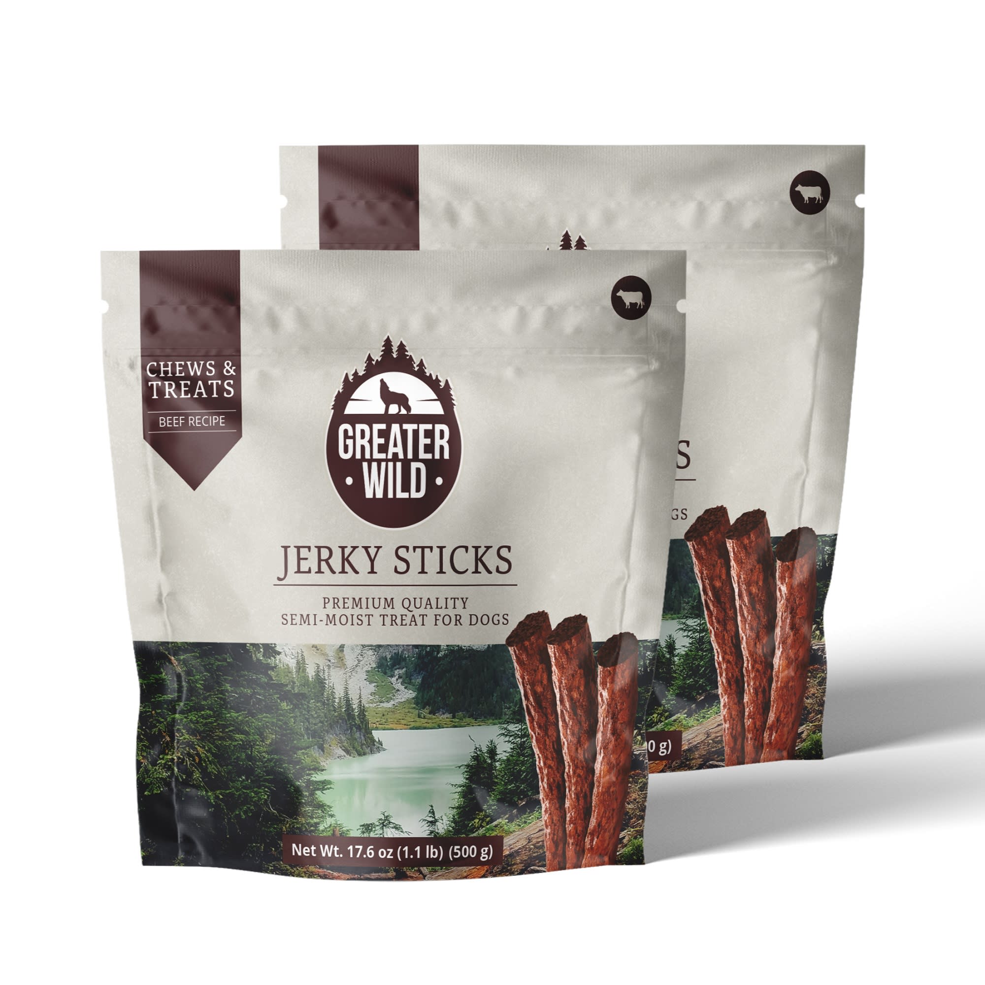 UPC 810084930984 - Greater Wild Beef Recipe Jerky Sticks Semi-Moist ...