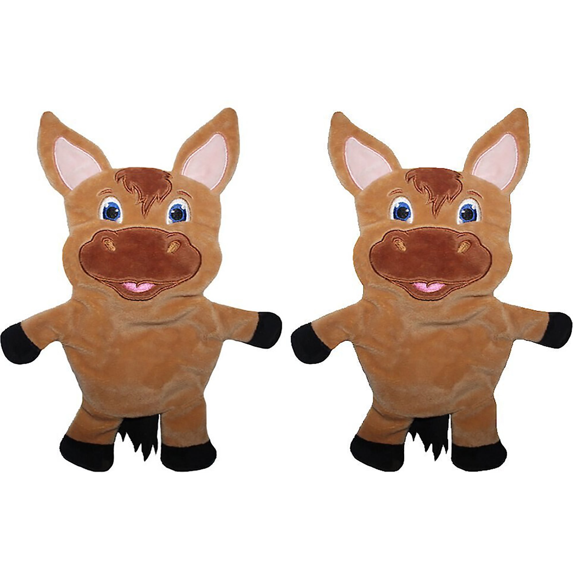 Piggy Poo and Crew Horse Paper Crinkle Squeaker Toy, Small, 2 Ct. | Petco