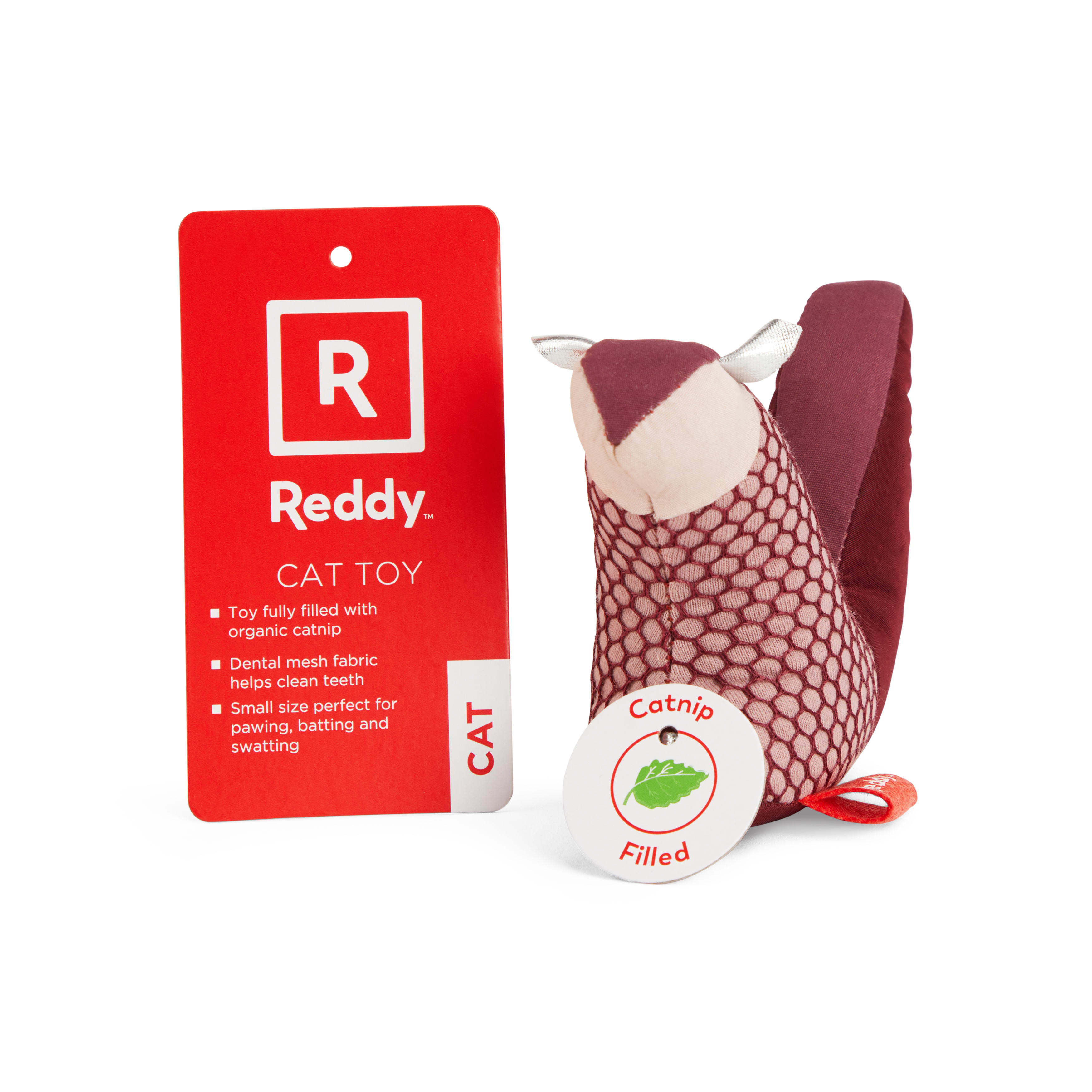 Reddy Dental Squirrel Cat Toy | Petco