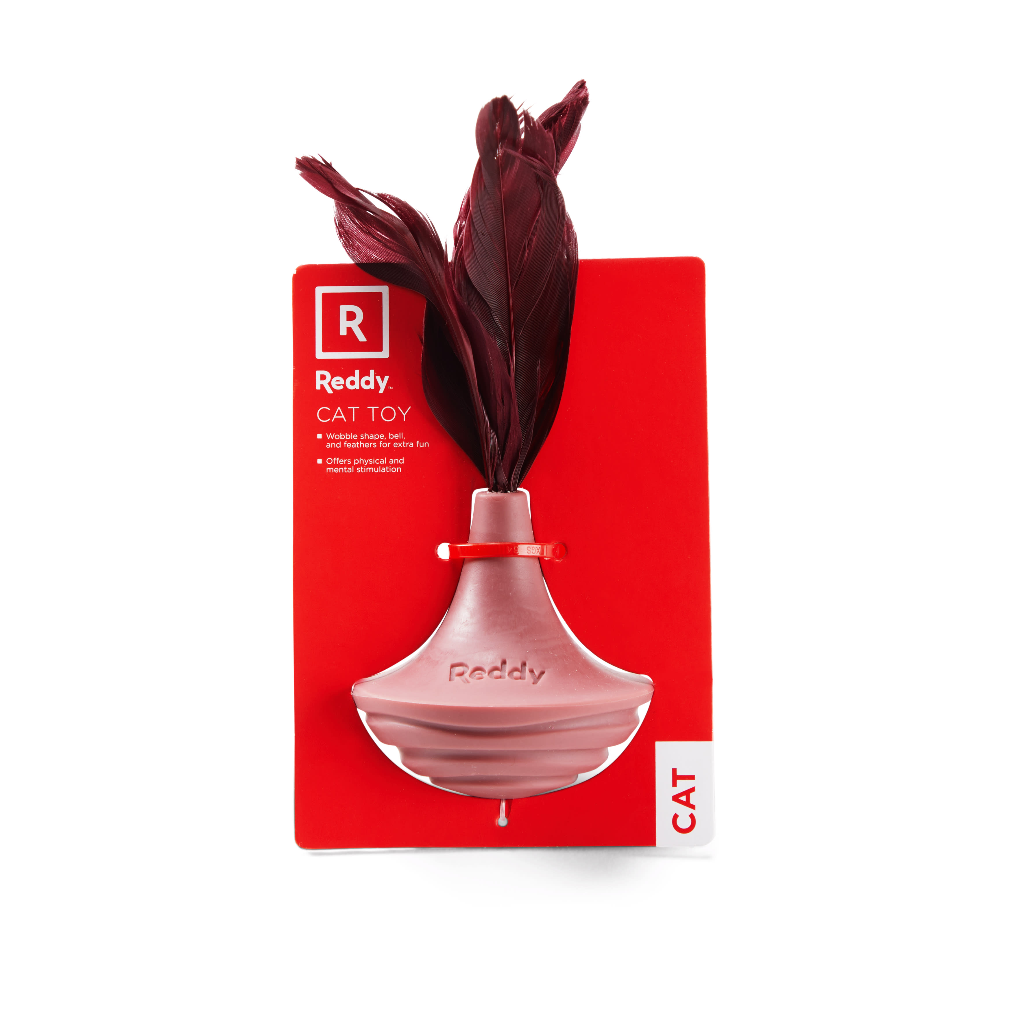 Reddy Burgundy TPR Wobbler Cat Toy | Petco
