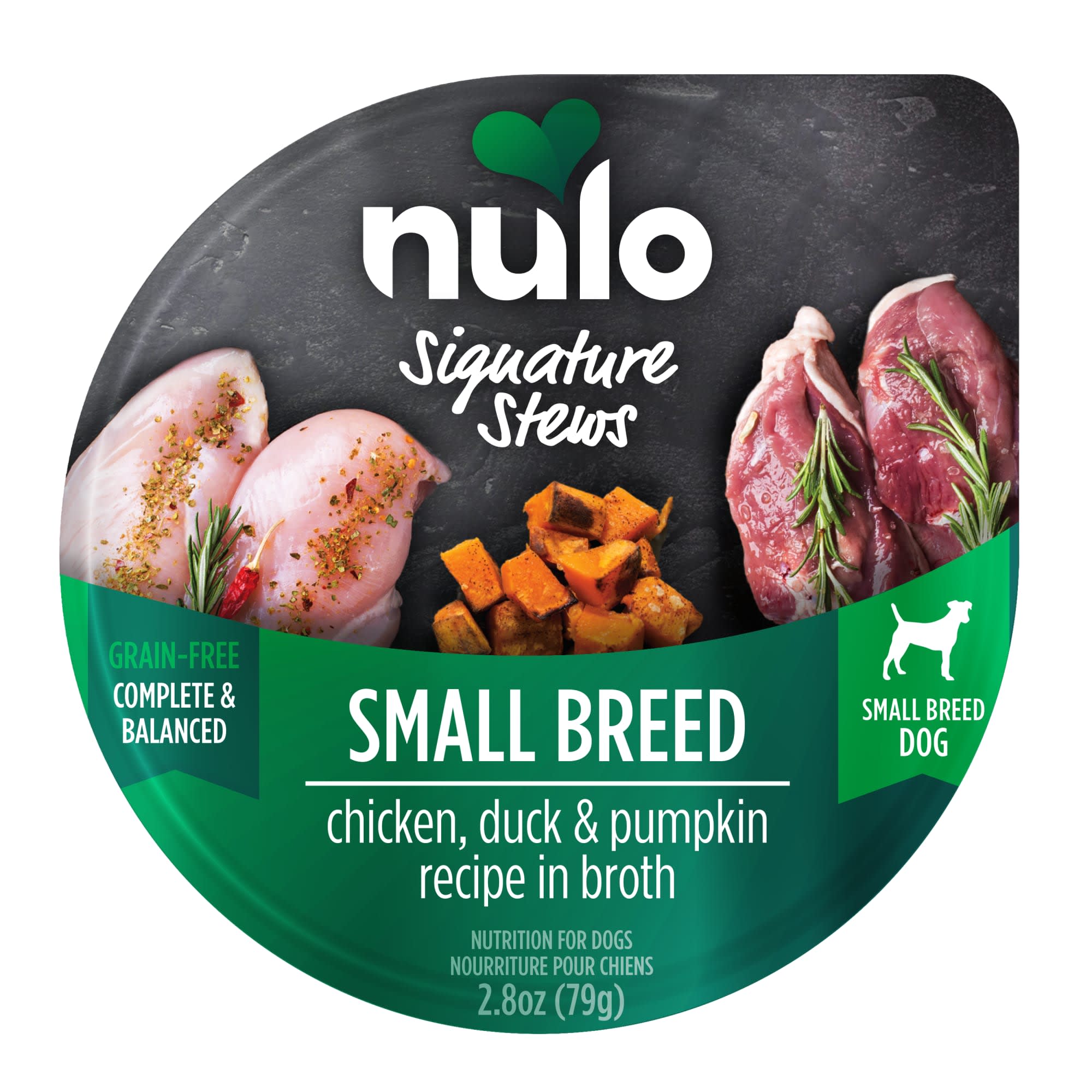 Nulo Signature Stews Chicken, Duck & Pumpkin in Broth Small Breed Wet ...