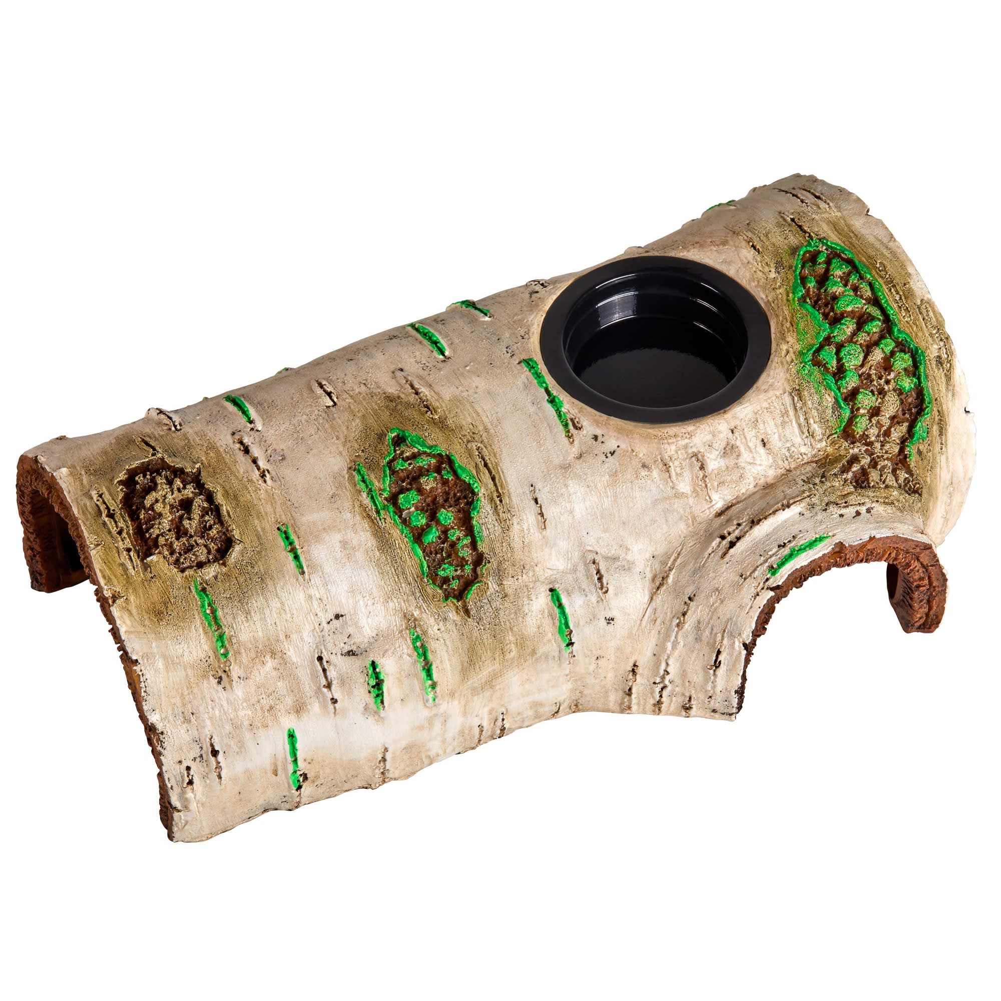 Zilla Rapid Sense Poplar Log, Large | Petco