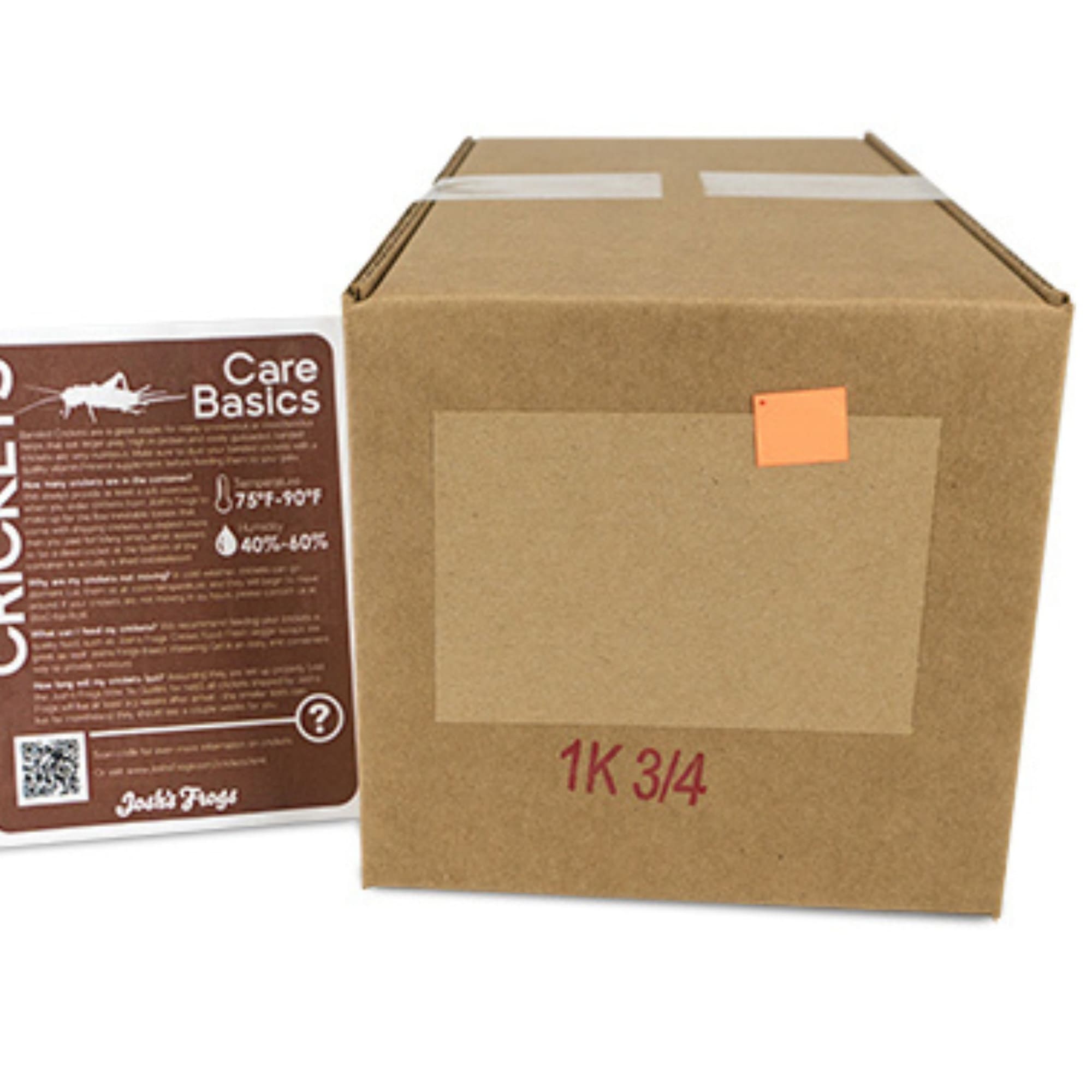 Live Insects Banded Crickets, 3/4 inch, 1000 Count | Petco