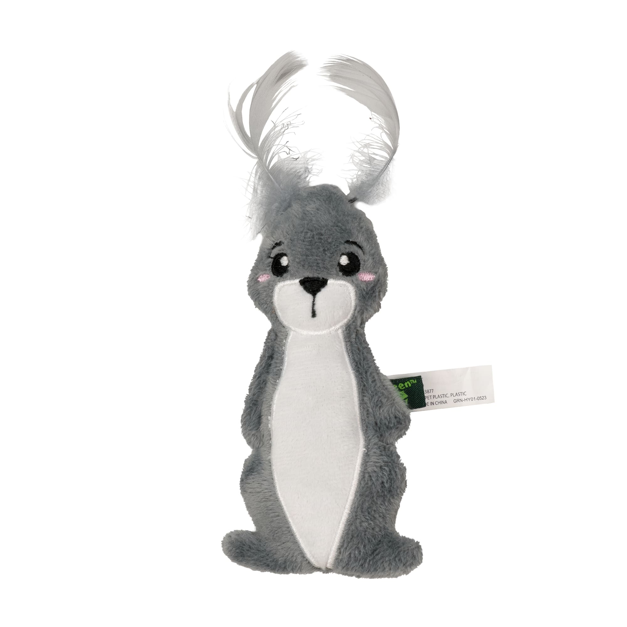 Grrreen Arctic Hare Plush Cat Toy | Petco