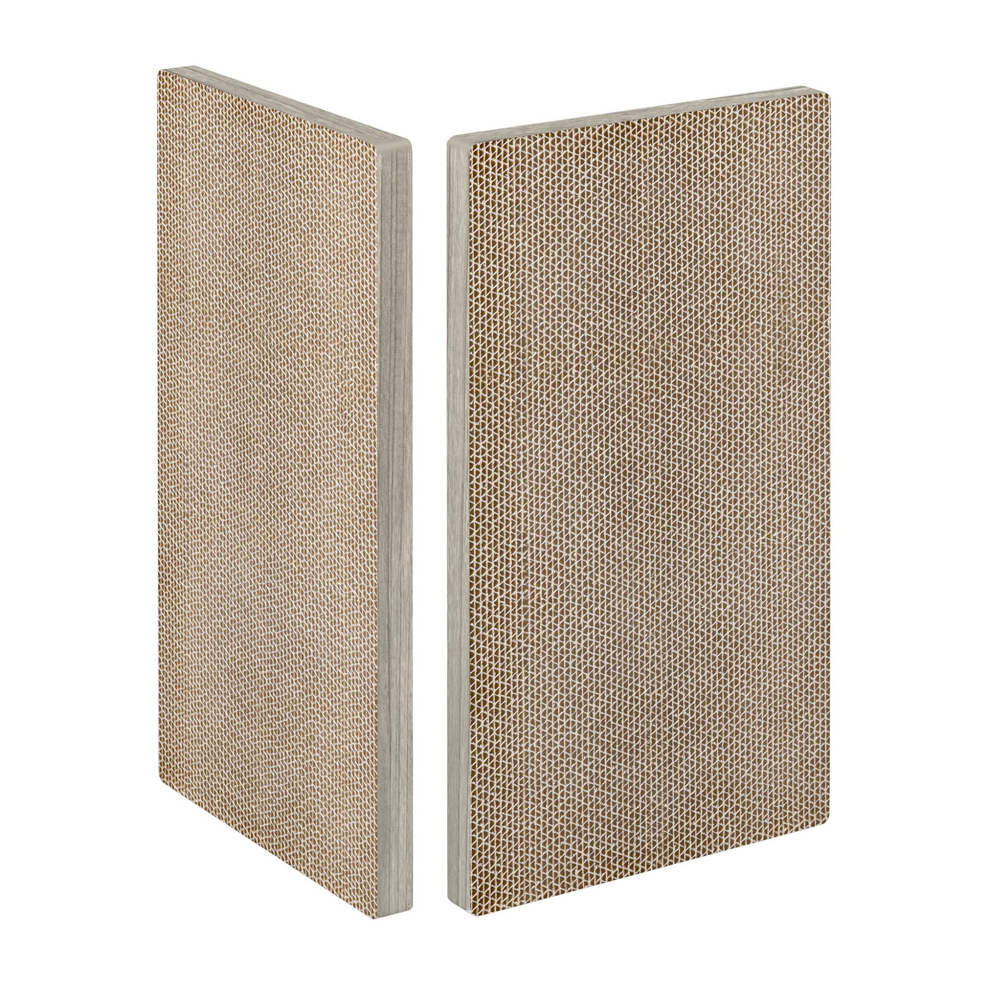 Way Basics Cat Scratcher Corner Toy in Aspen Grey, Medium | Petco