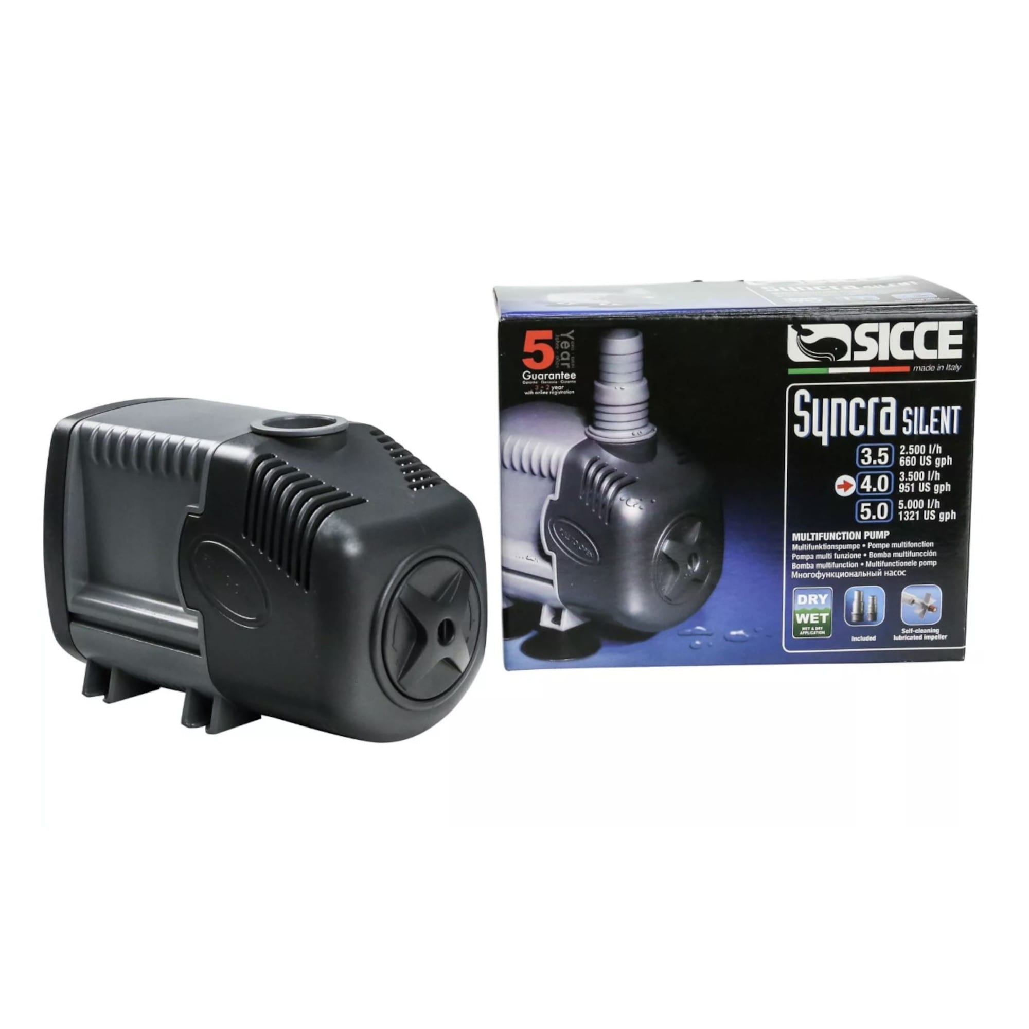Sicce Syncra Silent 4.0 Multi-Purpose Pump | Petco