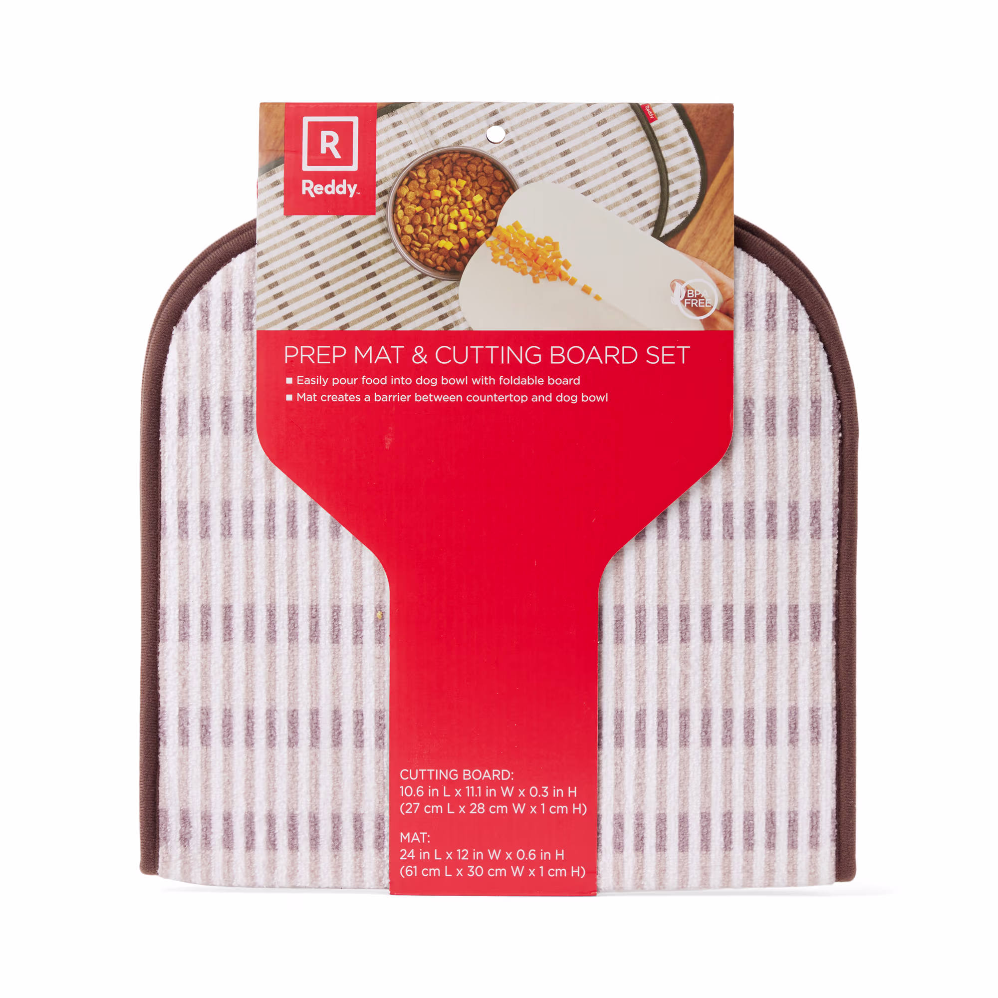 Reddy Pink Prep Mat and Cutting Board Set for Dogs | Petco