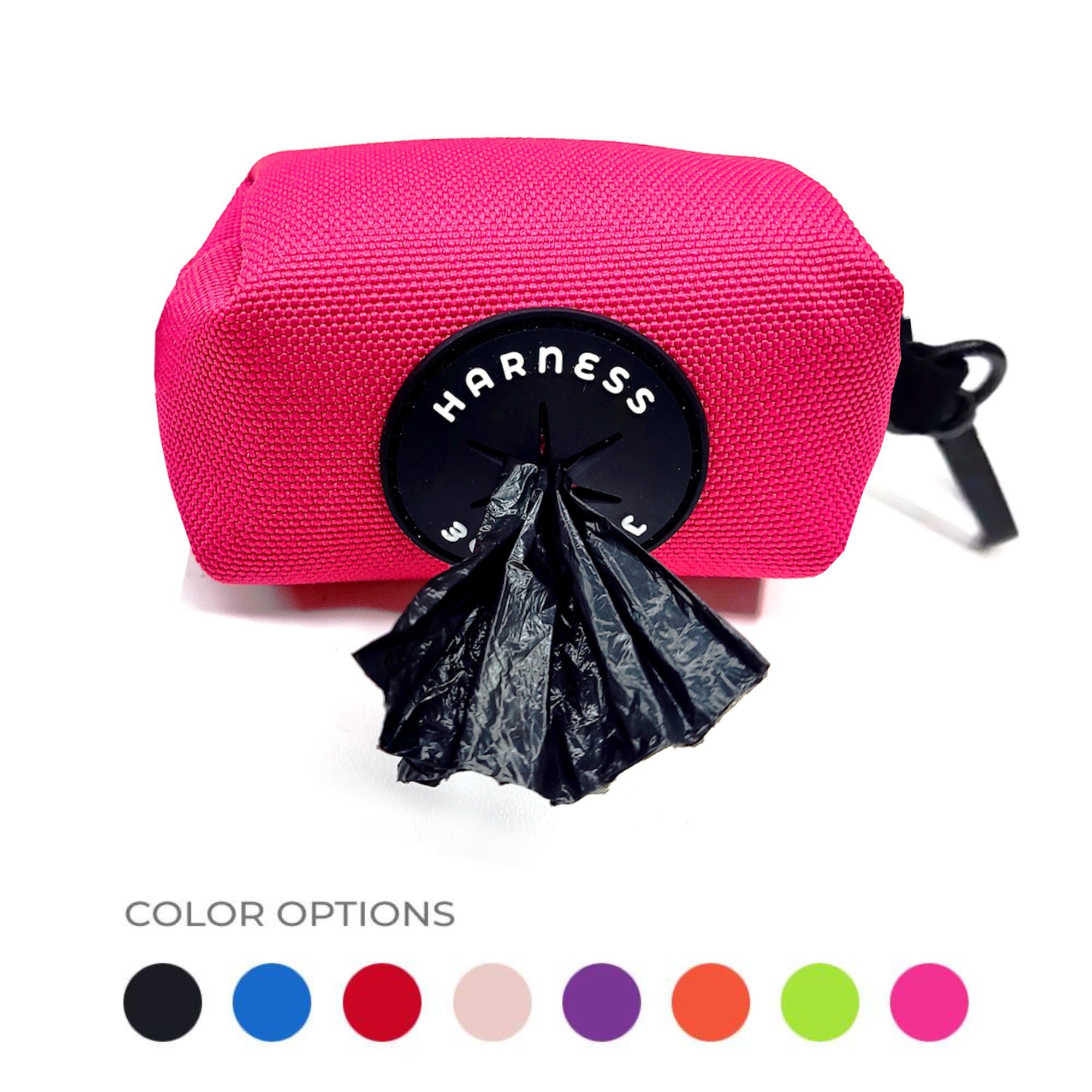 Joyride Harness Dog Poop Bag Dispenser, Pink Berry | Petco