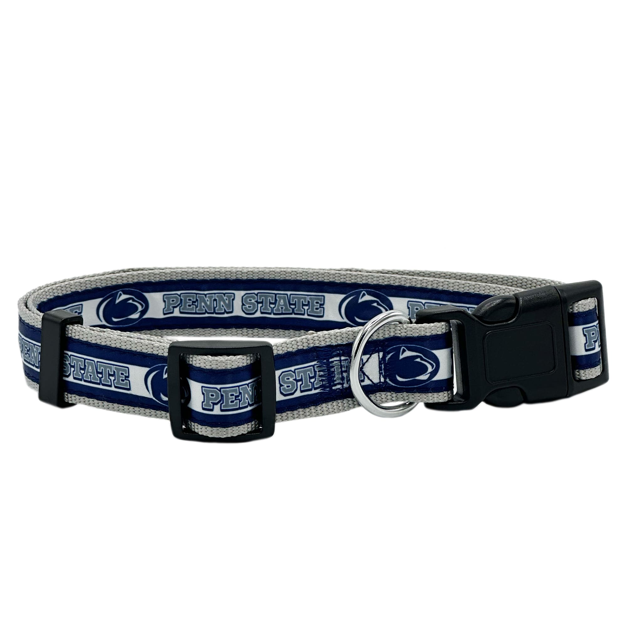 Pets First Penn State Satin Dog Collar, Medium | Petco