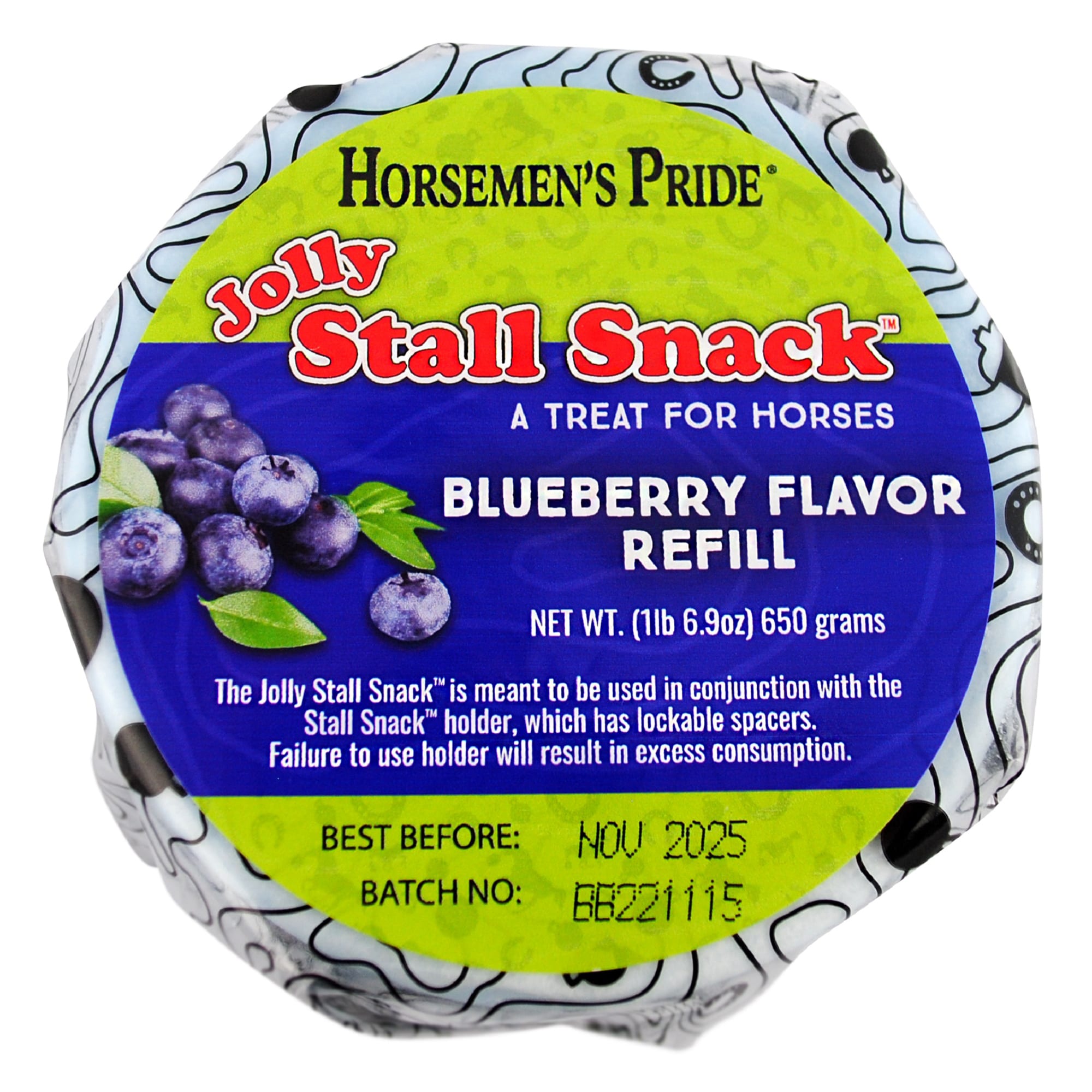 Horsemen's Pride Stall Snack Refill Blueberry Horse Treats, 6.9 oz. | Petco