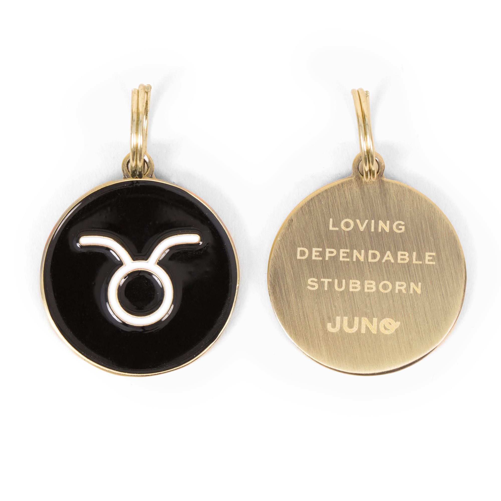 Juno Dog Co. Taurus Enamel Zodiac Dog Tag | Petco