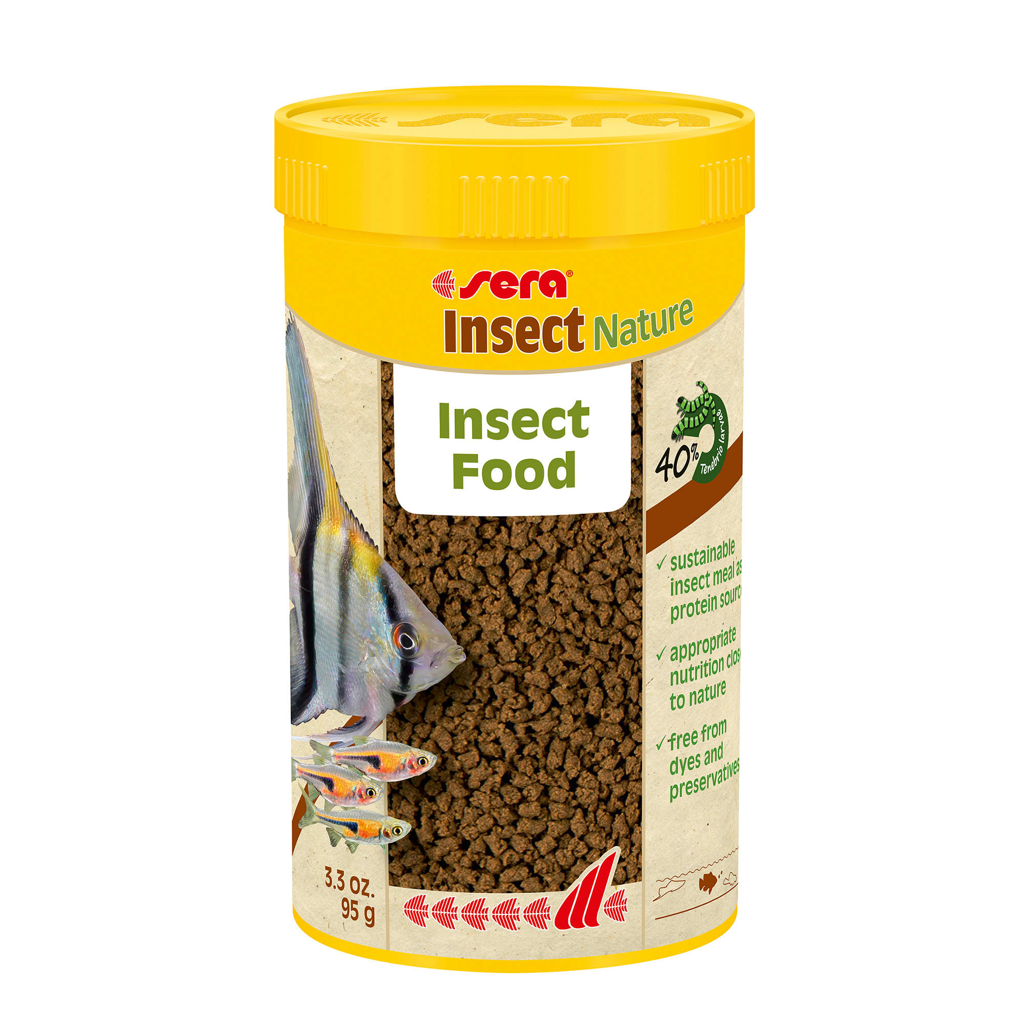 Sera Insect Nature Food, 3.3 oz. | Petco