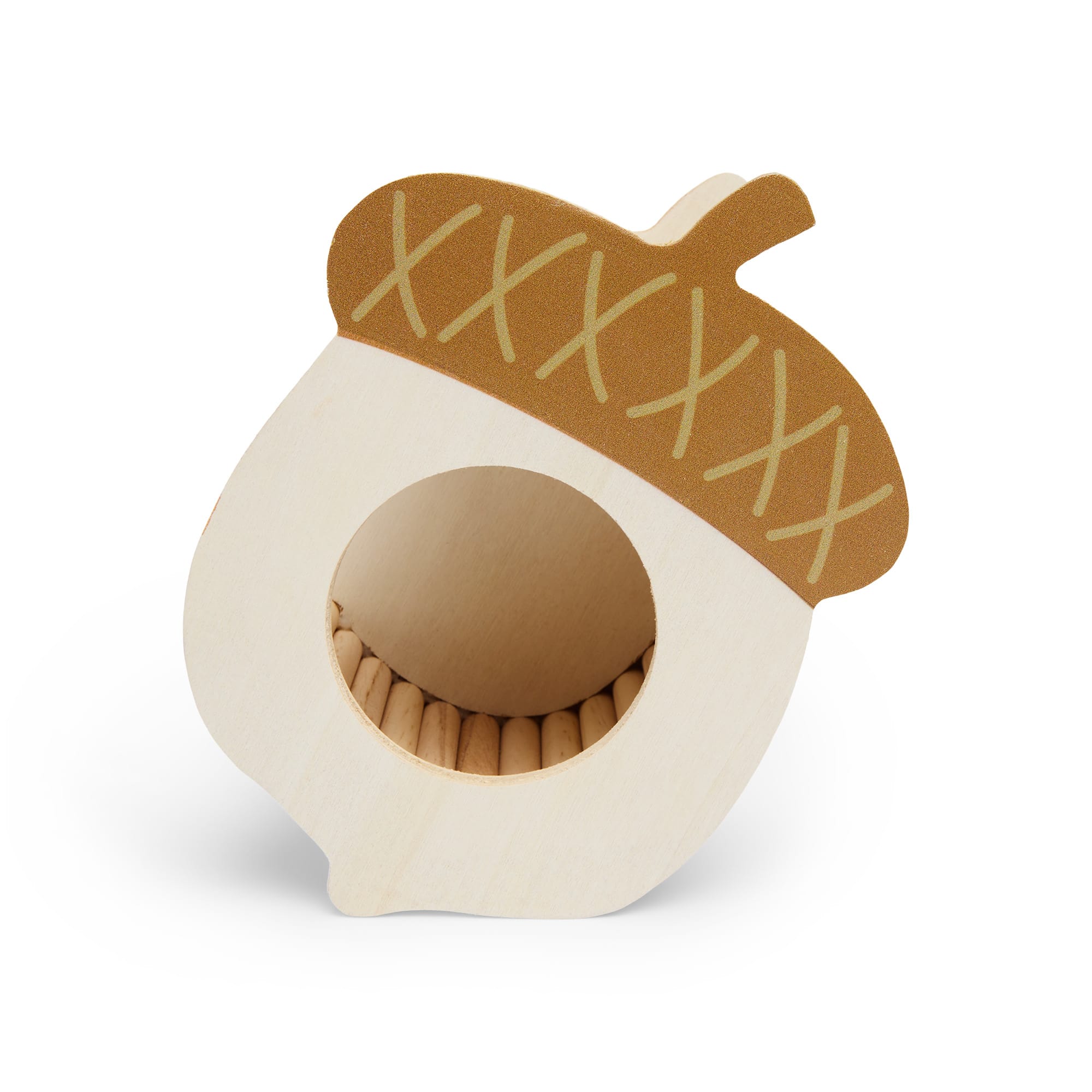 EveryYay Acorn Wooden Hideaway for Small Animals, Small | Petco