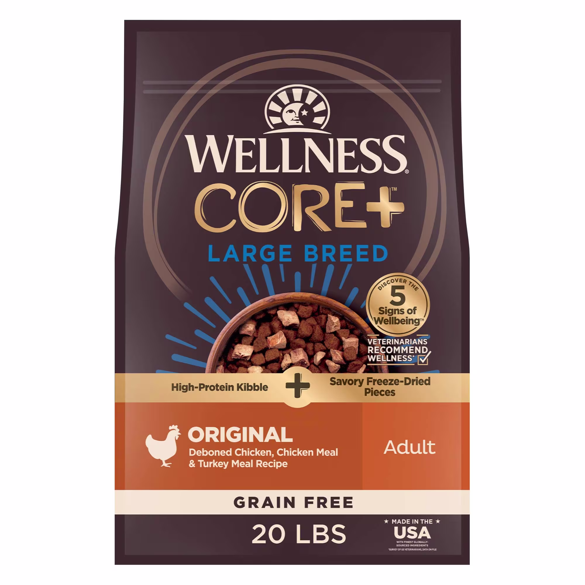 Wellness CORE Grained Original Deboned Chicken Meal & Turkey Meal ...