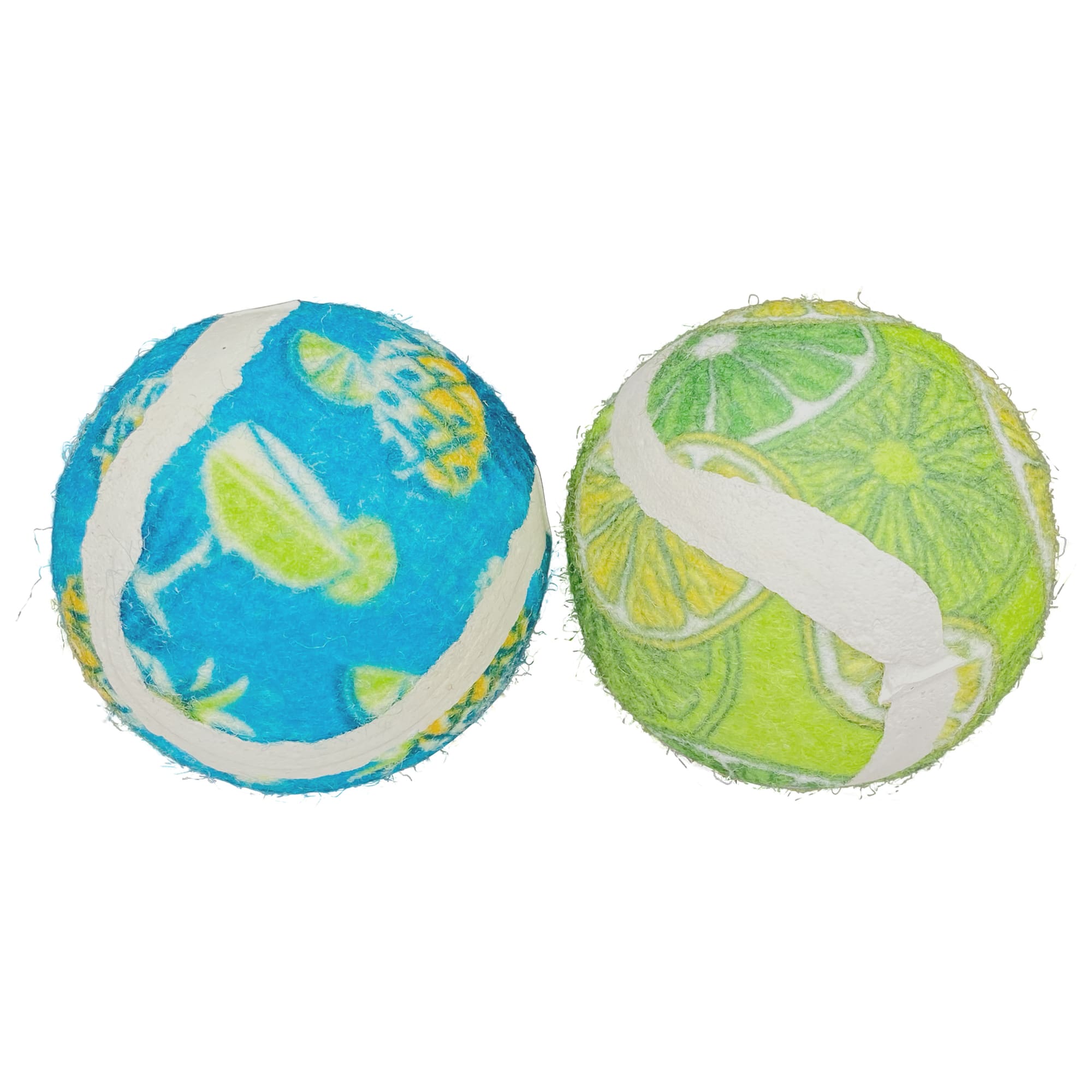 Multipet International Margaritaville Tennis Balls Assorted Cat Toy ...