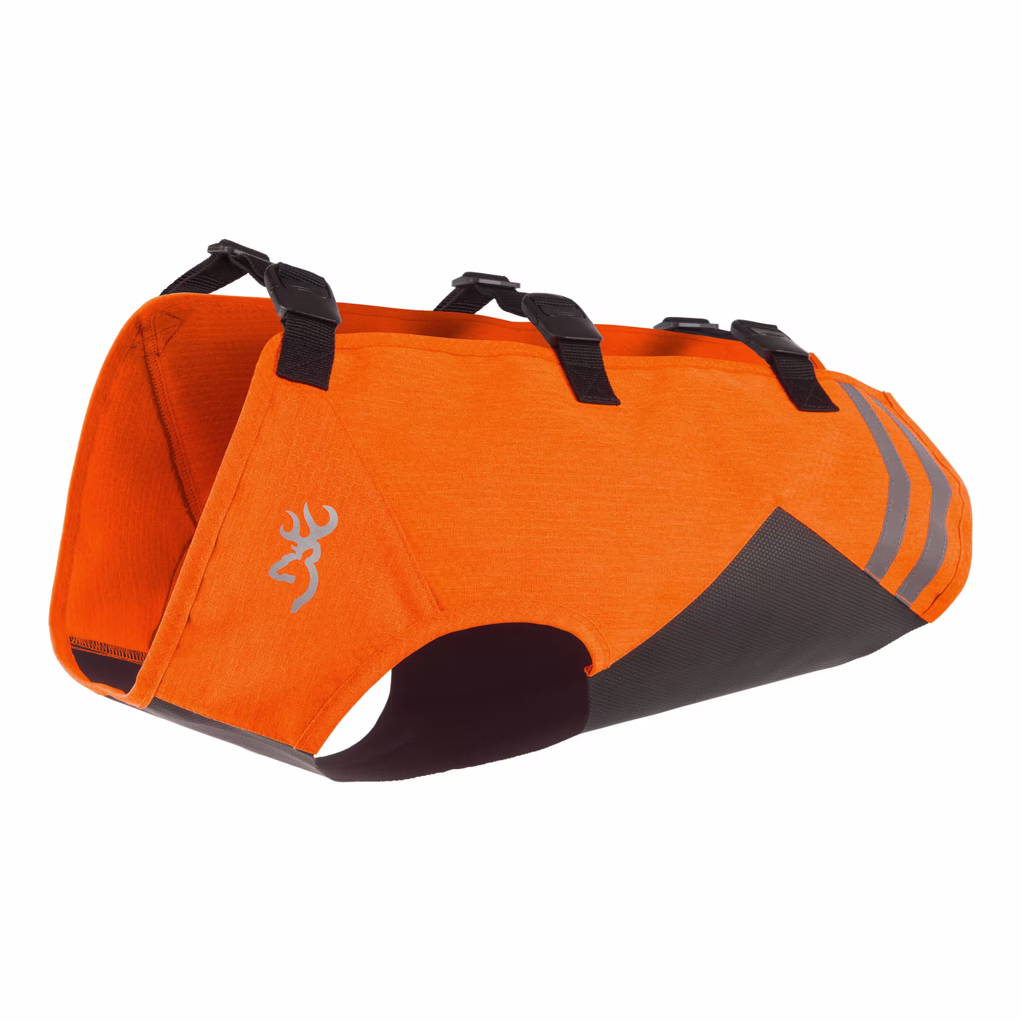 Browning Safety Orange/Black Full Coverage Dog Vest, Medium | Petco