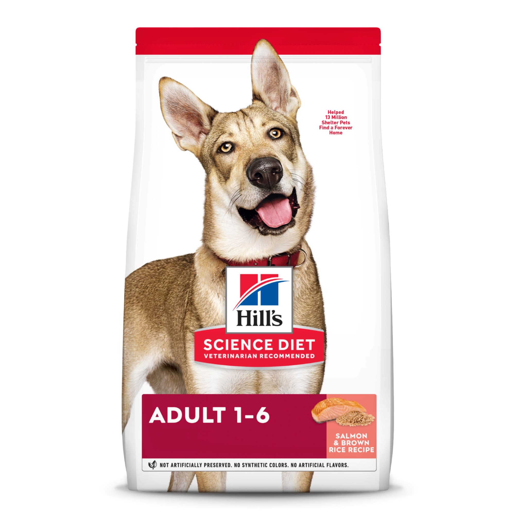 Hill's Science Diet Adult Salmon & Brown Rice Recipe Dry Dog Food, 33 ...