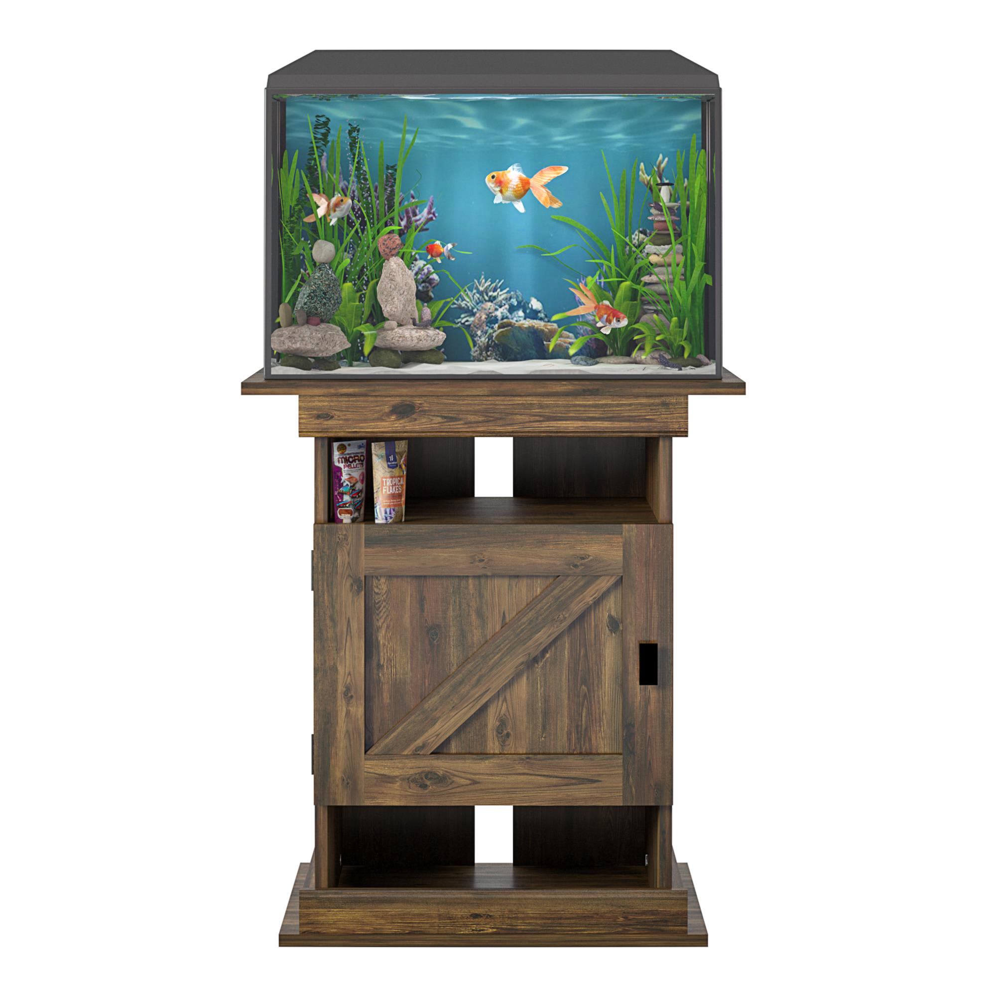 Ollie & Hutch Flipper Rustic Farmington 10/20 Gal. Tank Stand | Petco