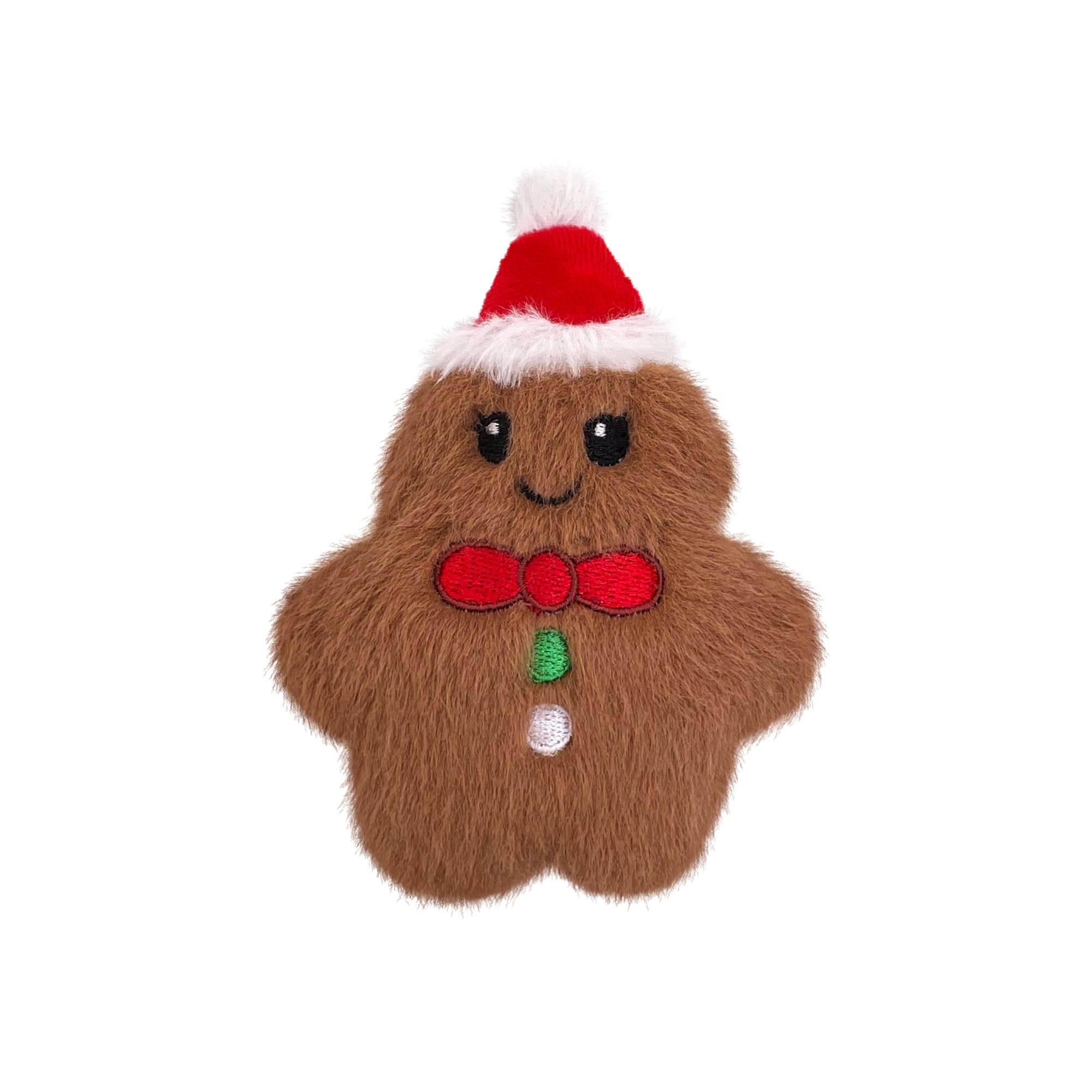 KONG Brown Holiday Snuzzles Mini Gingerbread Dog Toy, X-Small | Petco