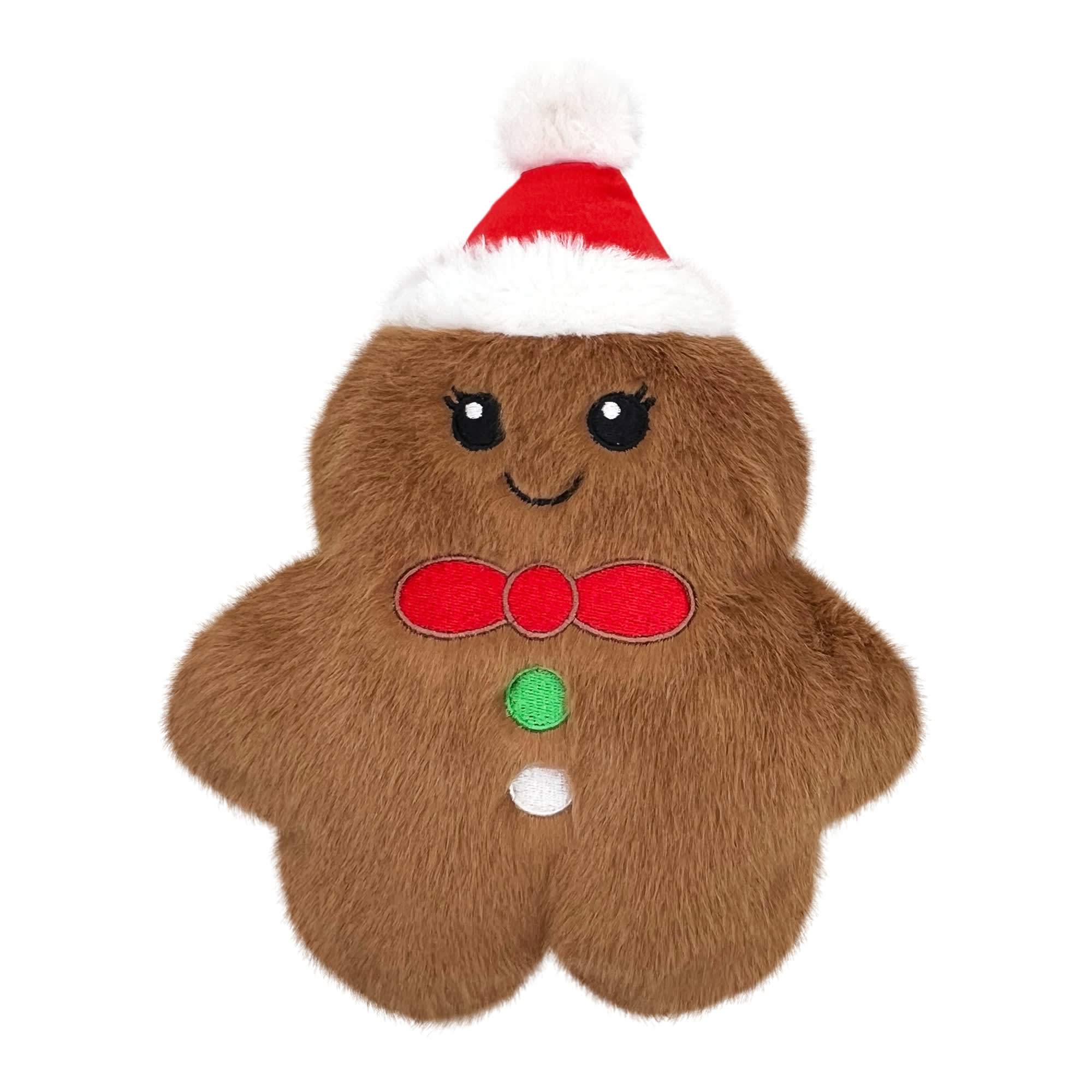 KONG Holiday Snuzzles Gingerbread Dog Toy, Medium | Petco