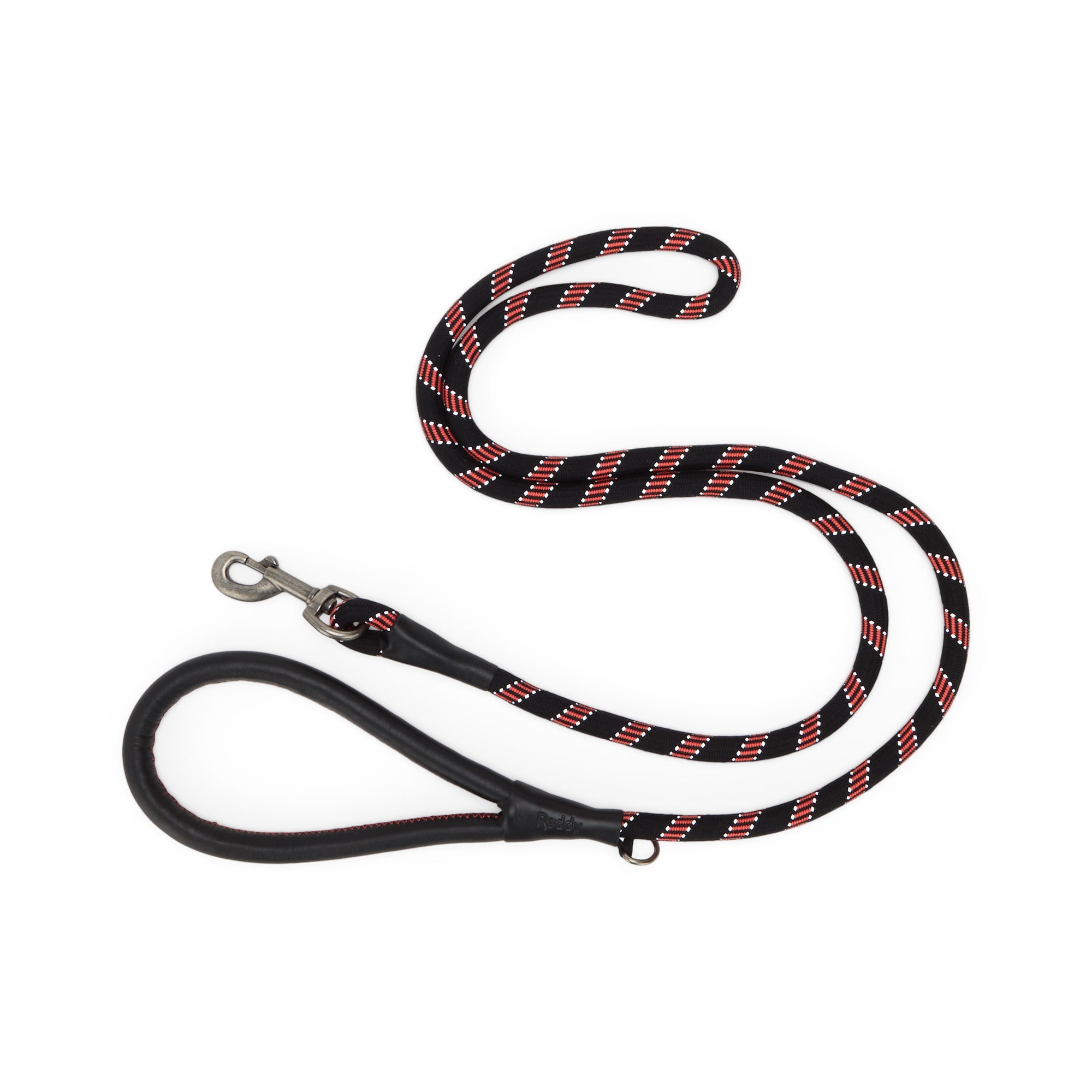 Reddy Reflective Dog Leash, 6 ft., Black | Petco