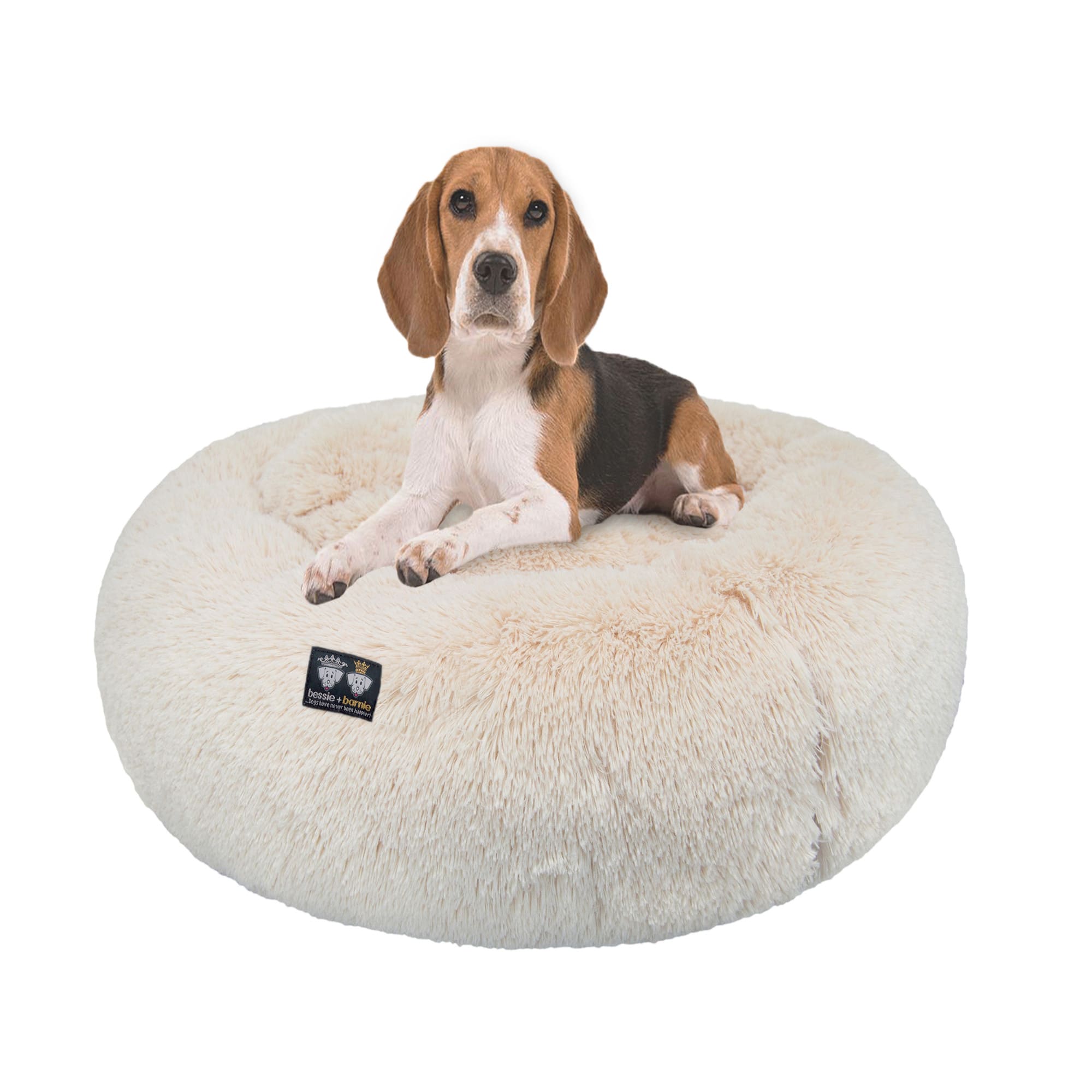 Bessie and Barnie Deluxe Ultra Plush Comfort Snuggle Pet Bed, 23" L X ...