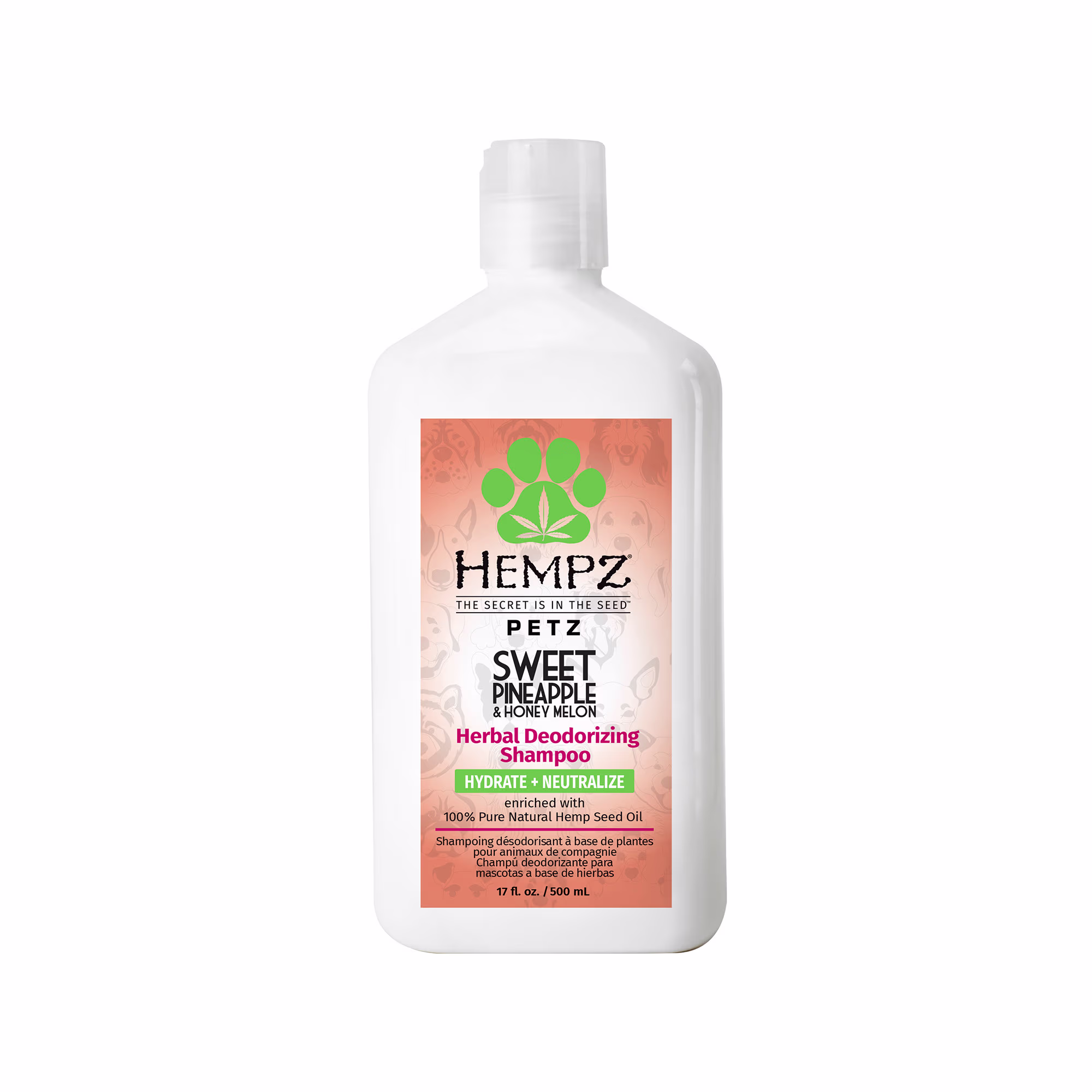 HEMPZ Sweet Pineapple & Honey Melon Herbal Deodorizing Shampoo, 17 fl ...