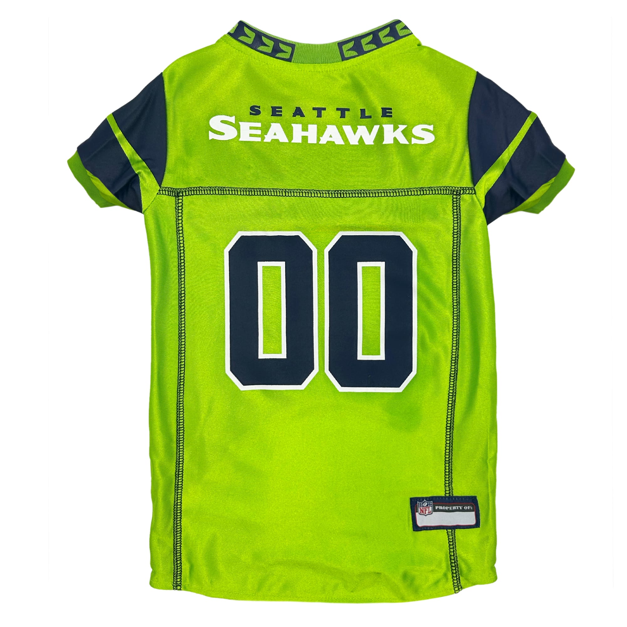 Pets First NFL Color Rush Pet Jersey, X-Small, Seattle Seahawks | Petco