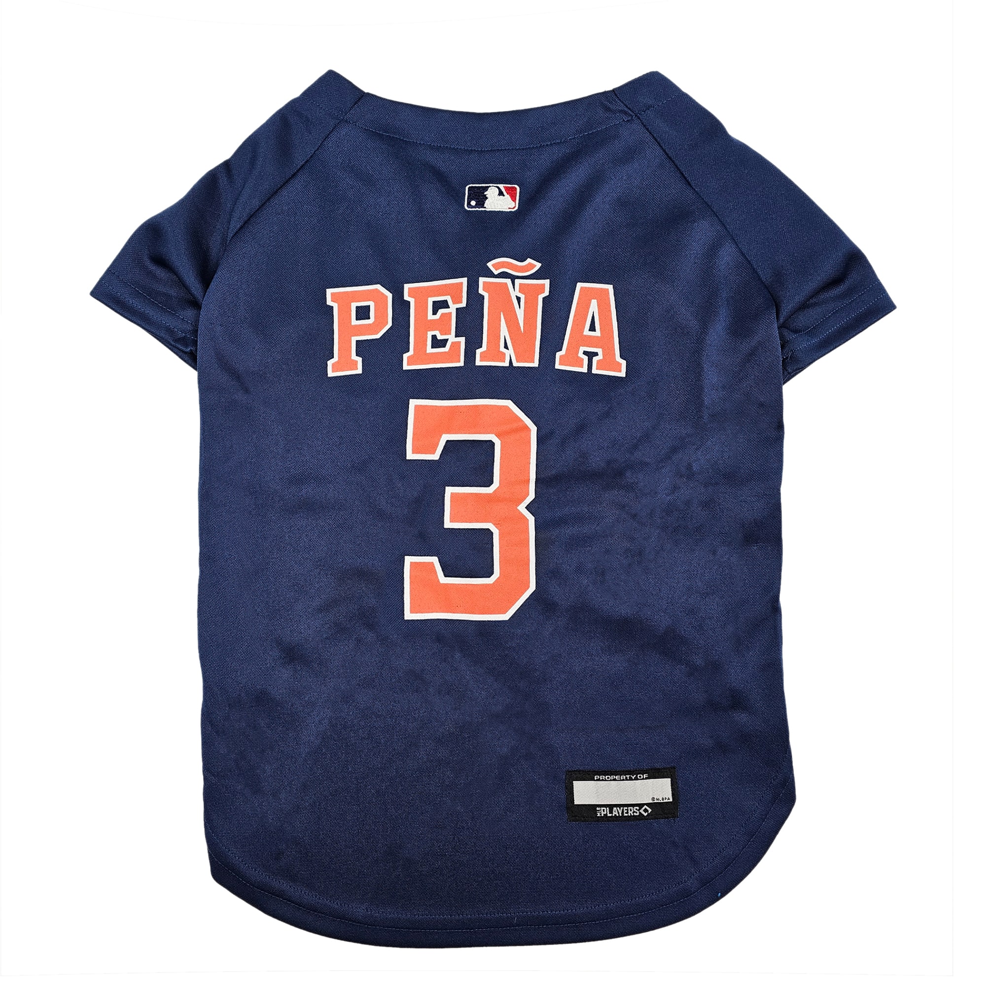 Pets First MLB Jeremy Pena Player Pet Jersey, X-Small, Houston Astros ...