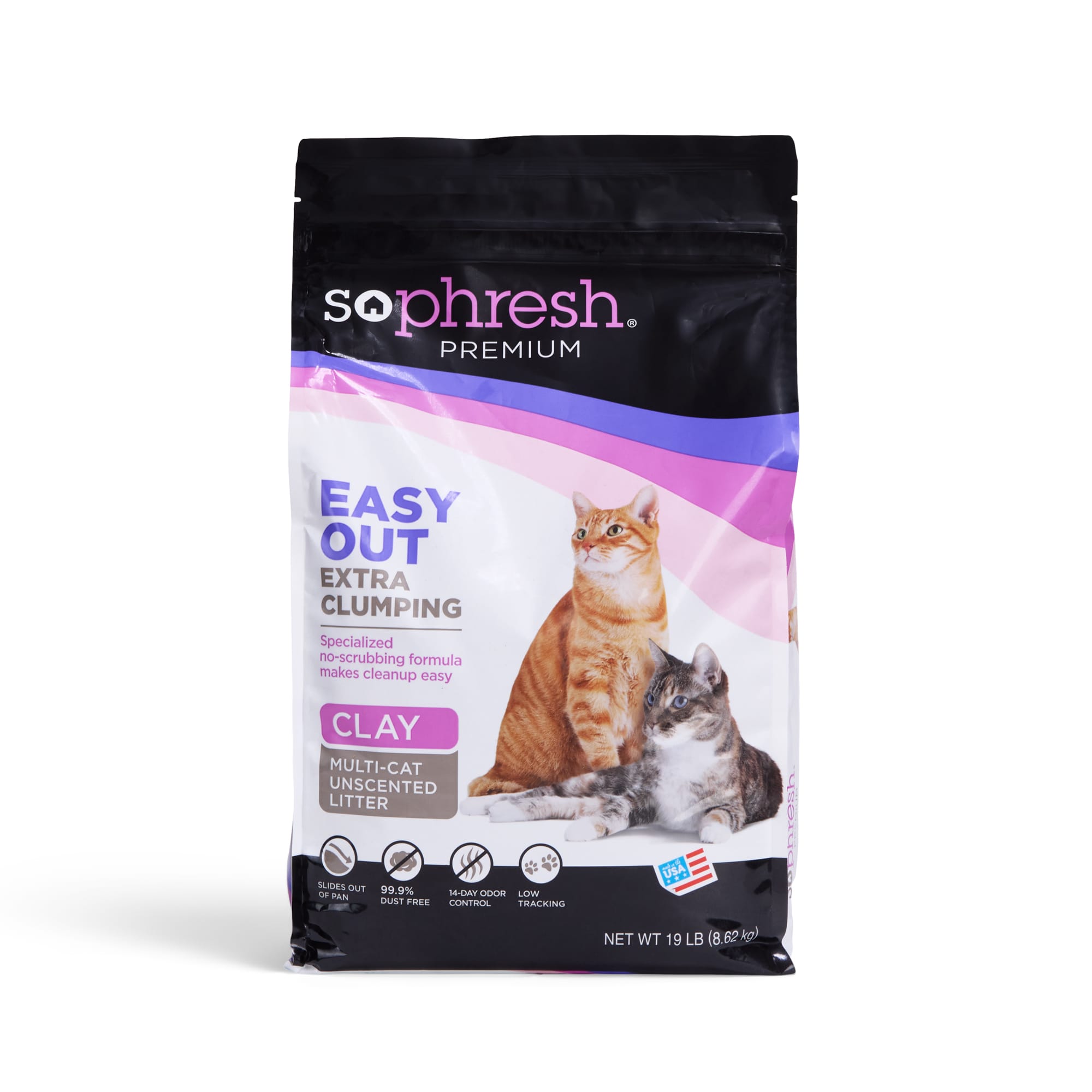 So Phresh Premium Easy Out Extra Clumping Cat Litter, 19 lbs. | Petco