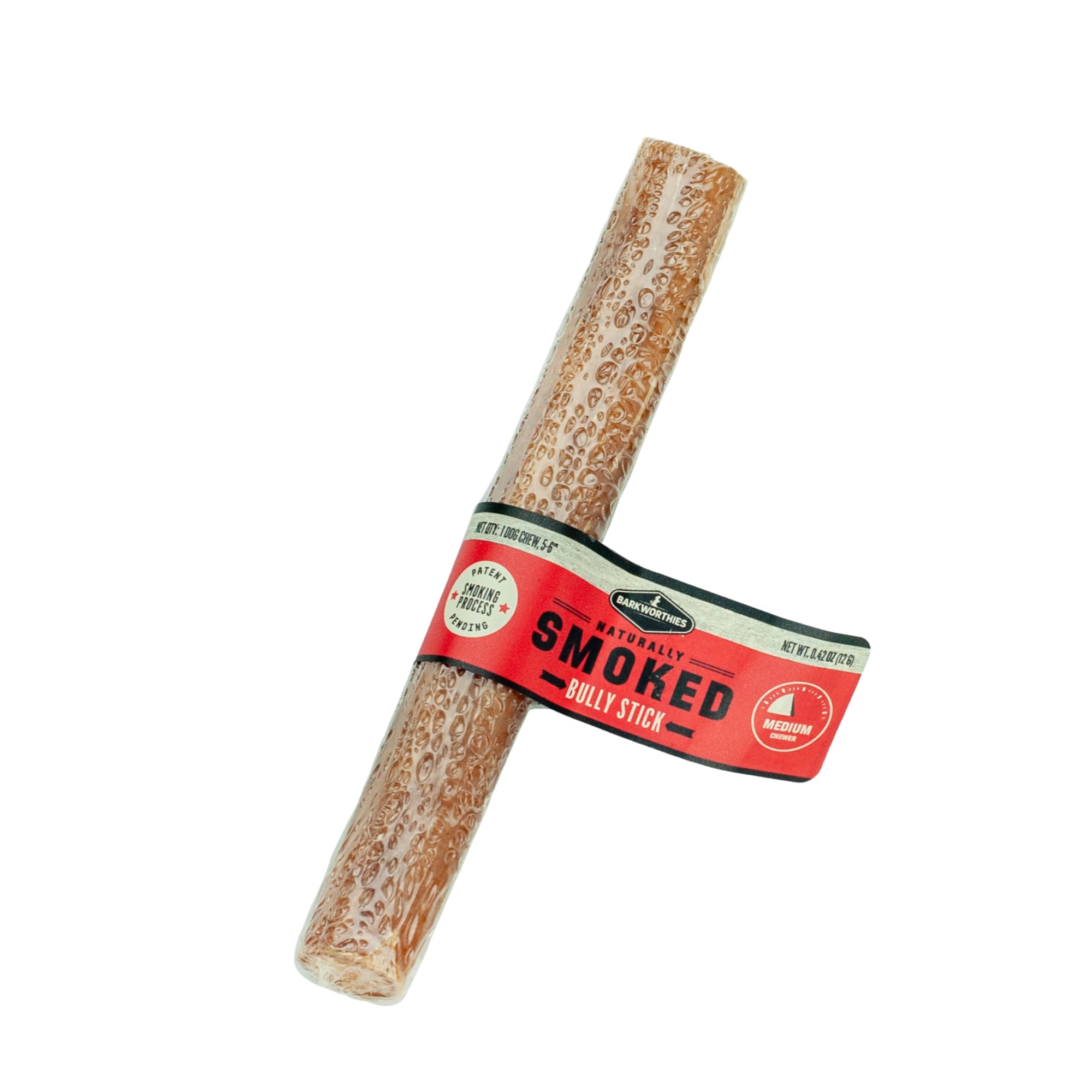 Barkworthies 6'' Smoked Bully Sticks Standard Dog Chew, 0.42 oz. | Petco