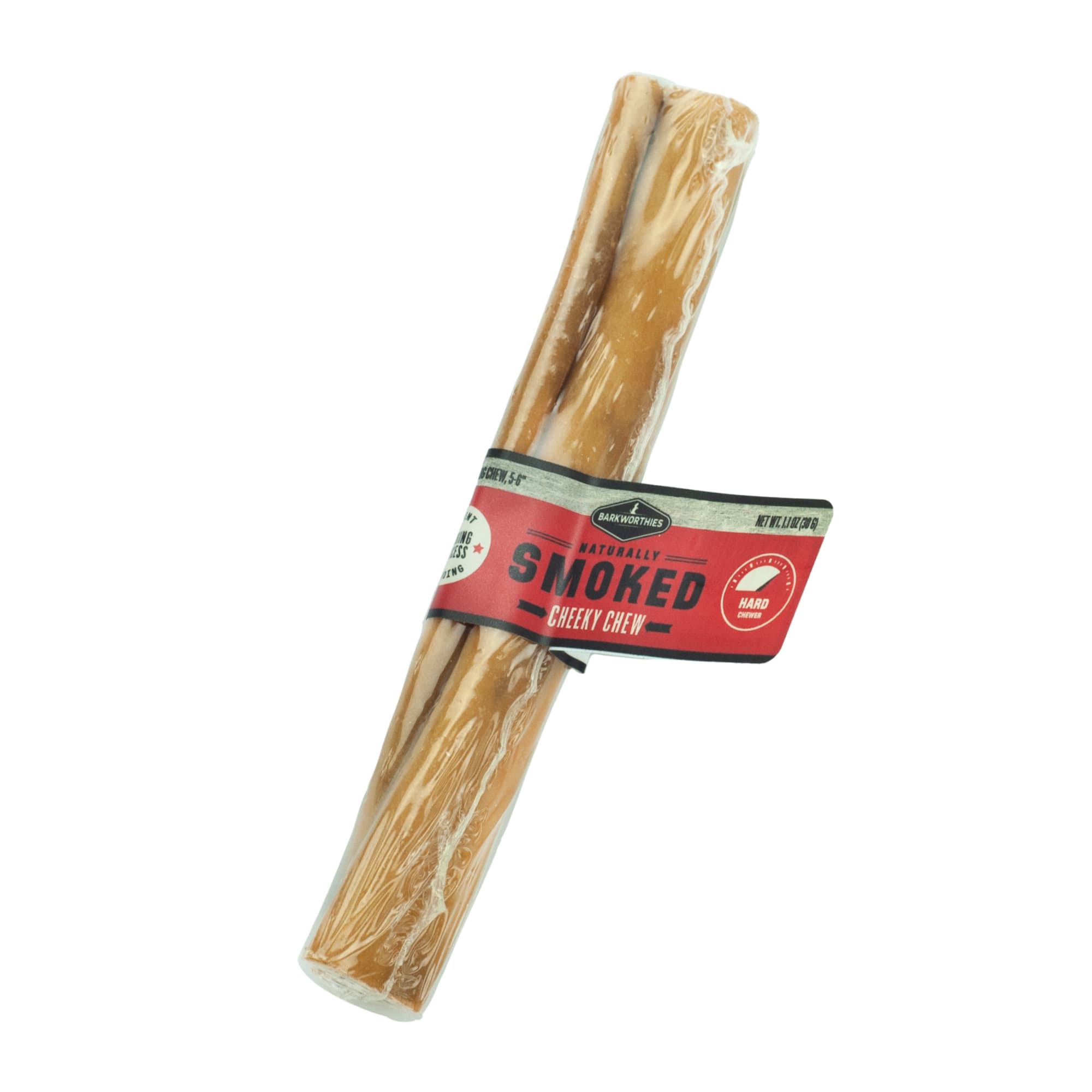 Barkworthies Smoked 6'' Cheeky Dog Chew, 1.1 oz. | Petco