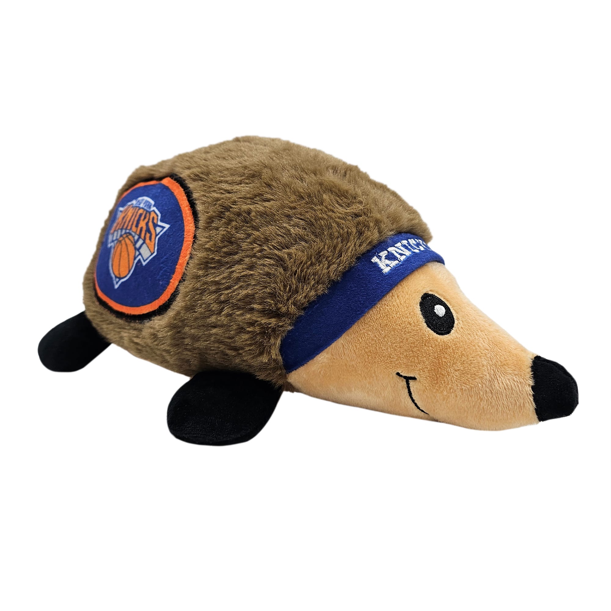 Pets First NBA NY Knicks Hedgehog Dog Toy, Medium | Petco