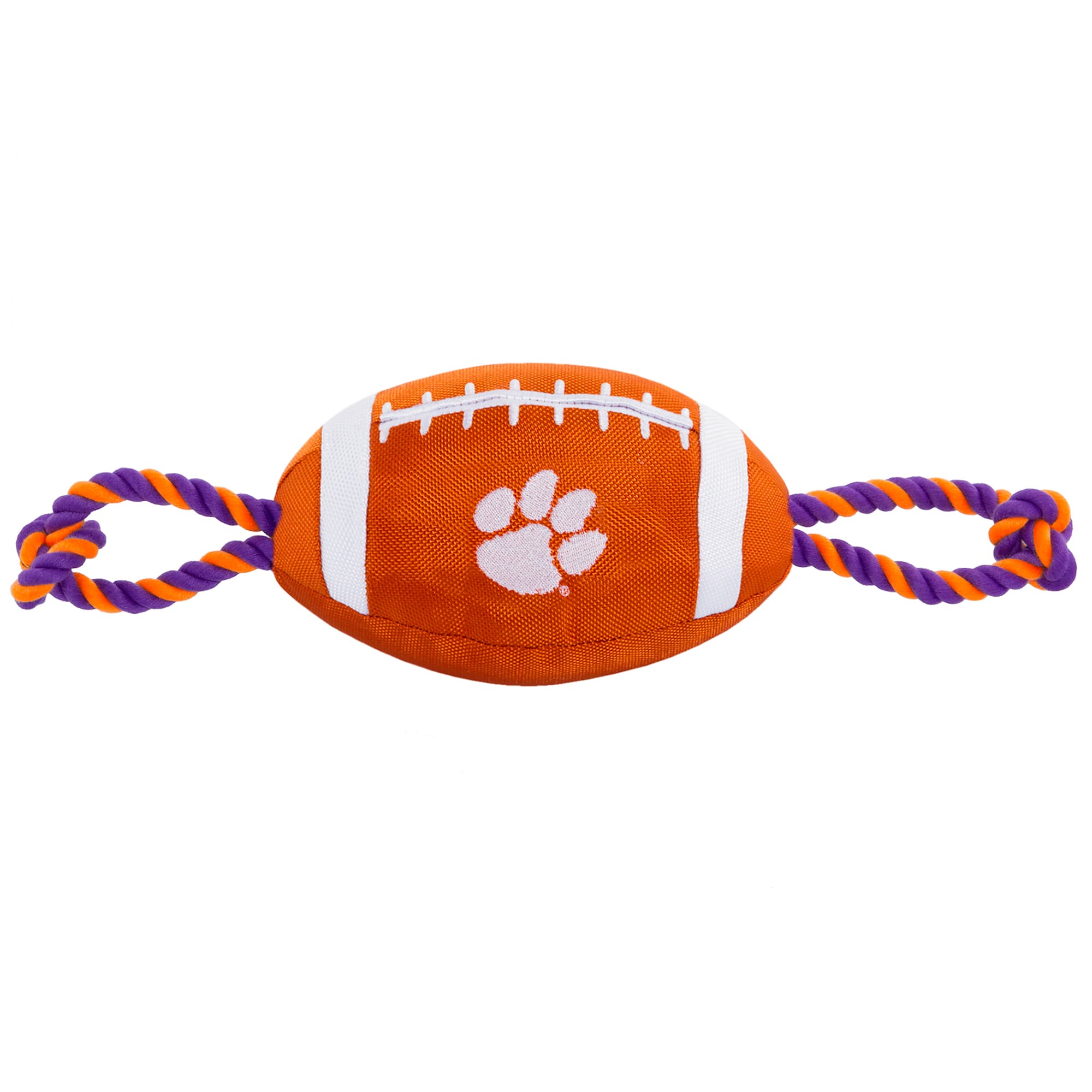 Pets First Clemson Football Rope Dog Toy, Small | Petco