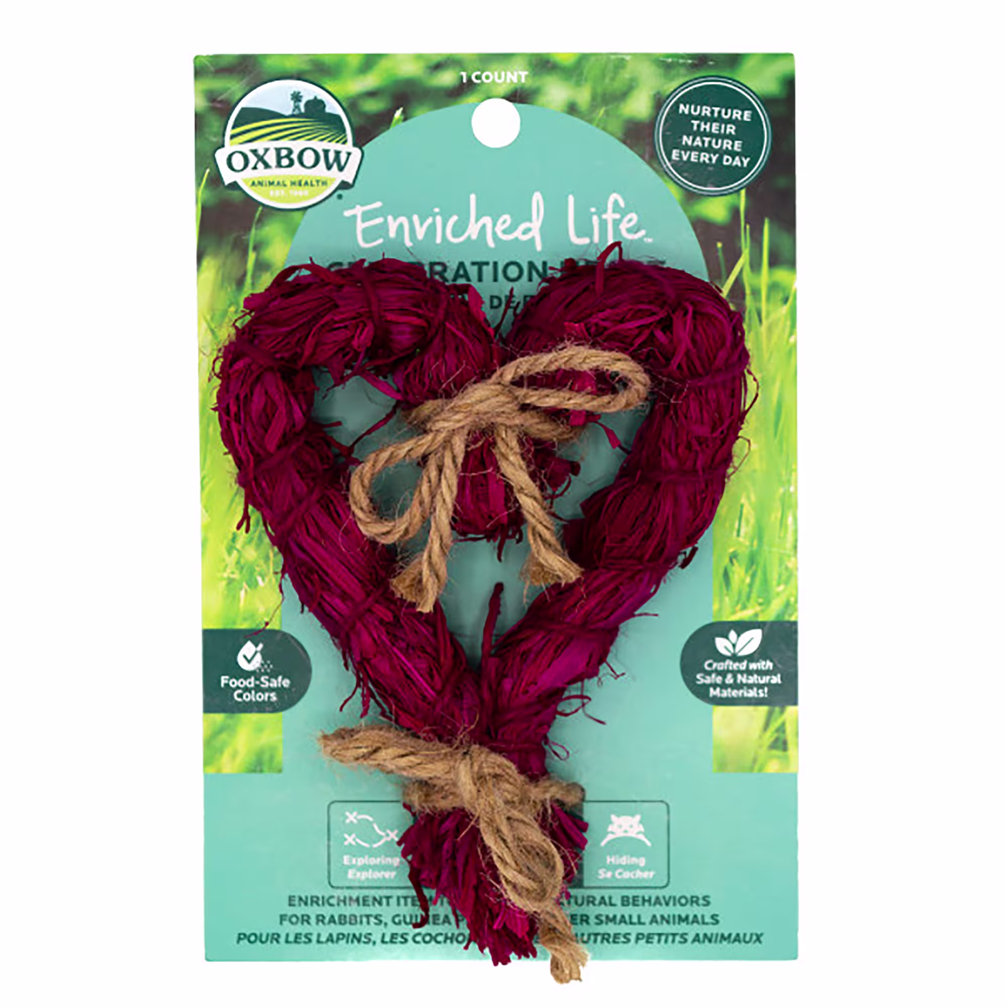 Oxbow Animal Health Enriched Life Celebration Heart Small Animal Chew ...