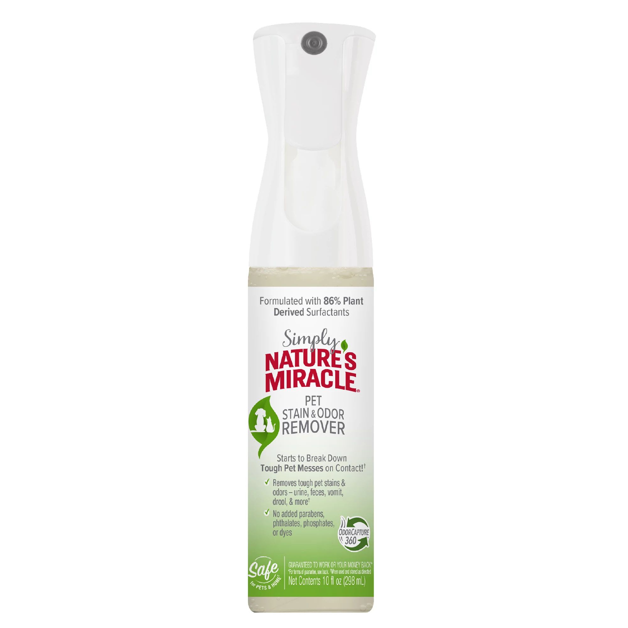 Nature's Miracle Simply Pet Stain & Odor Remover, Bio-Enzymatic Formula ...