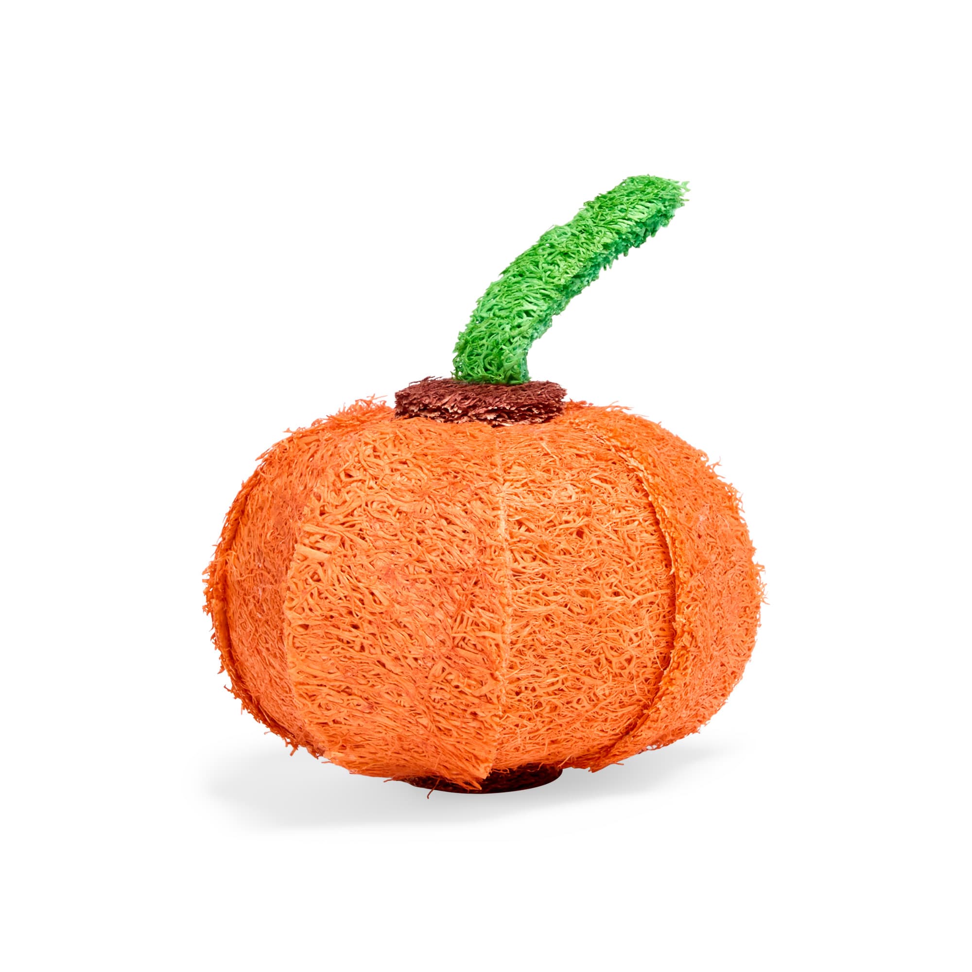 Bootique Small Animal Pumpkin Loofah Chew Toy, Small | Petco