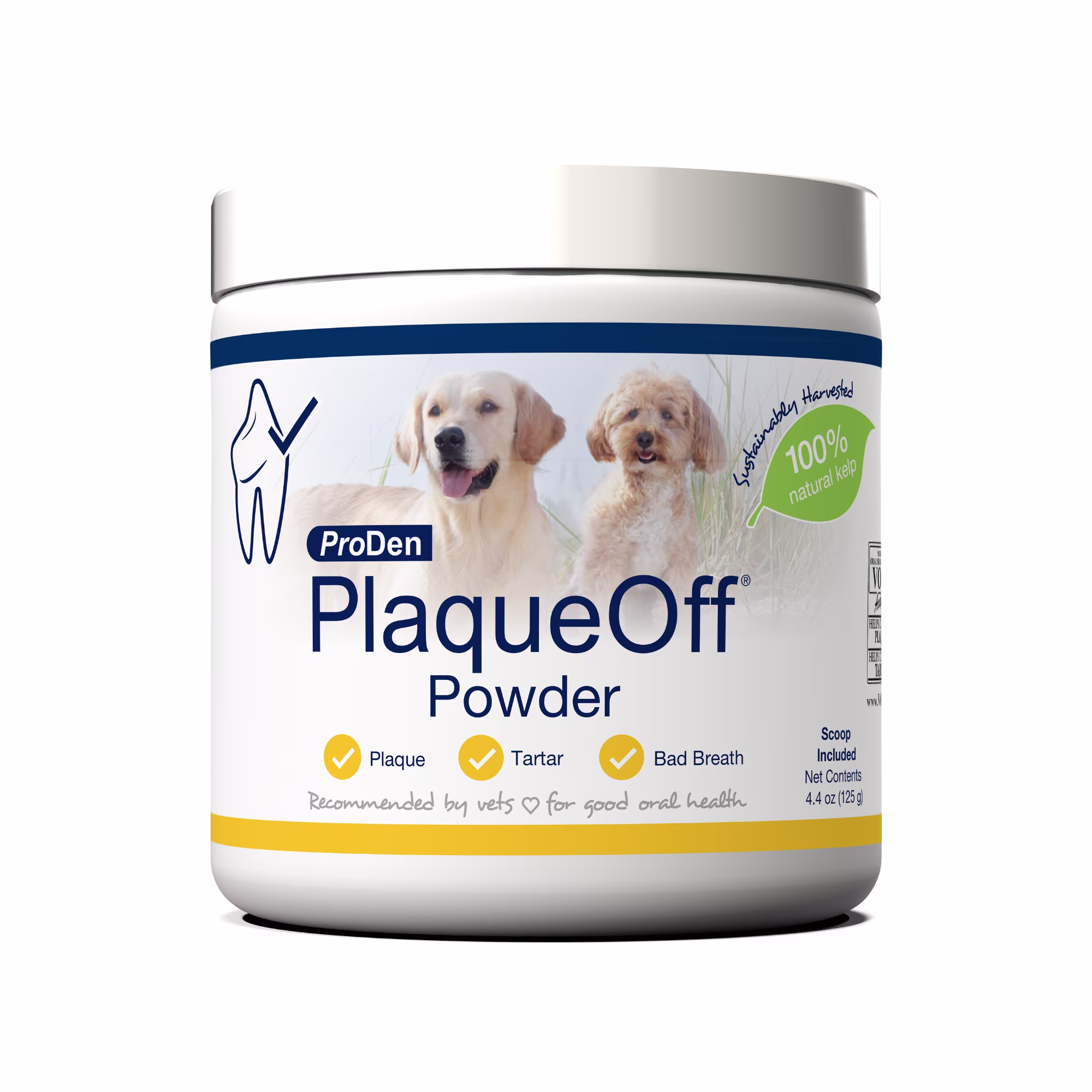 ProDen PlaqueOff Dental Powder for Dogs, 125 grams | Petco