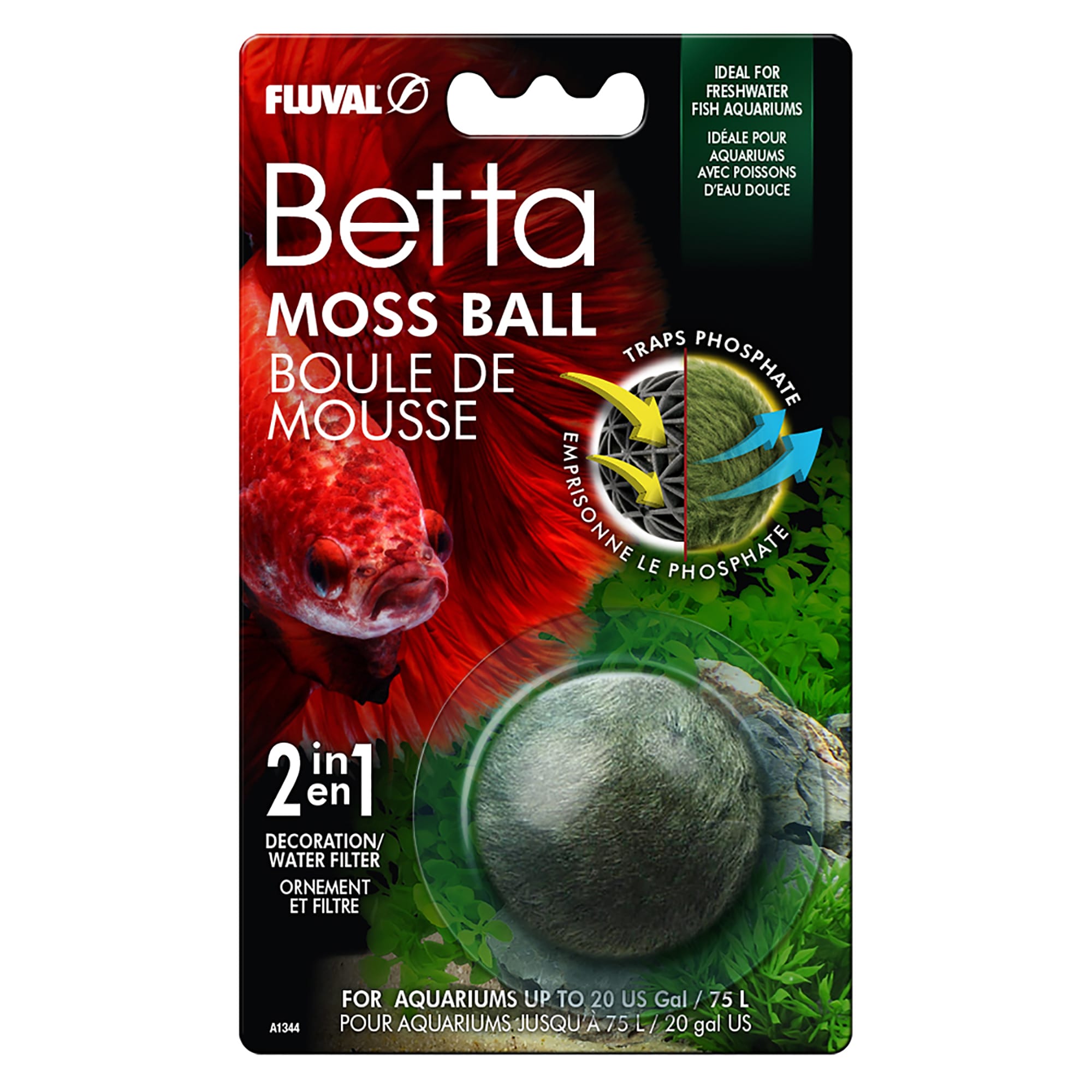 Fluval Betta Moss Ball | Petco