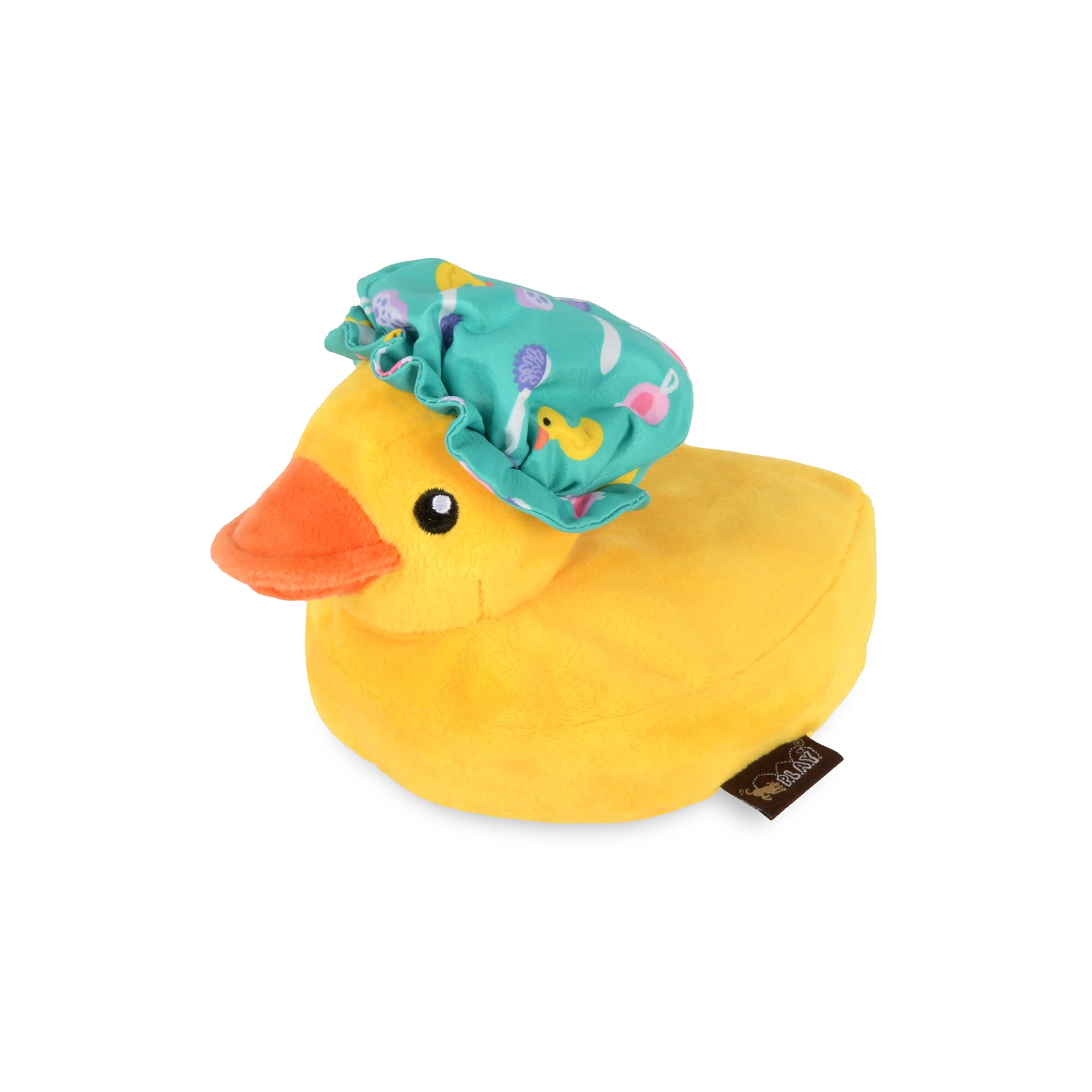 P.L.A.Y PET LIFESTYLE Splish Splash Bubbles the Duck Dog Toy, Small | Petco