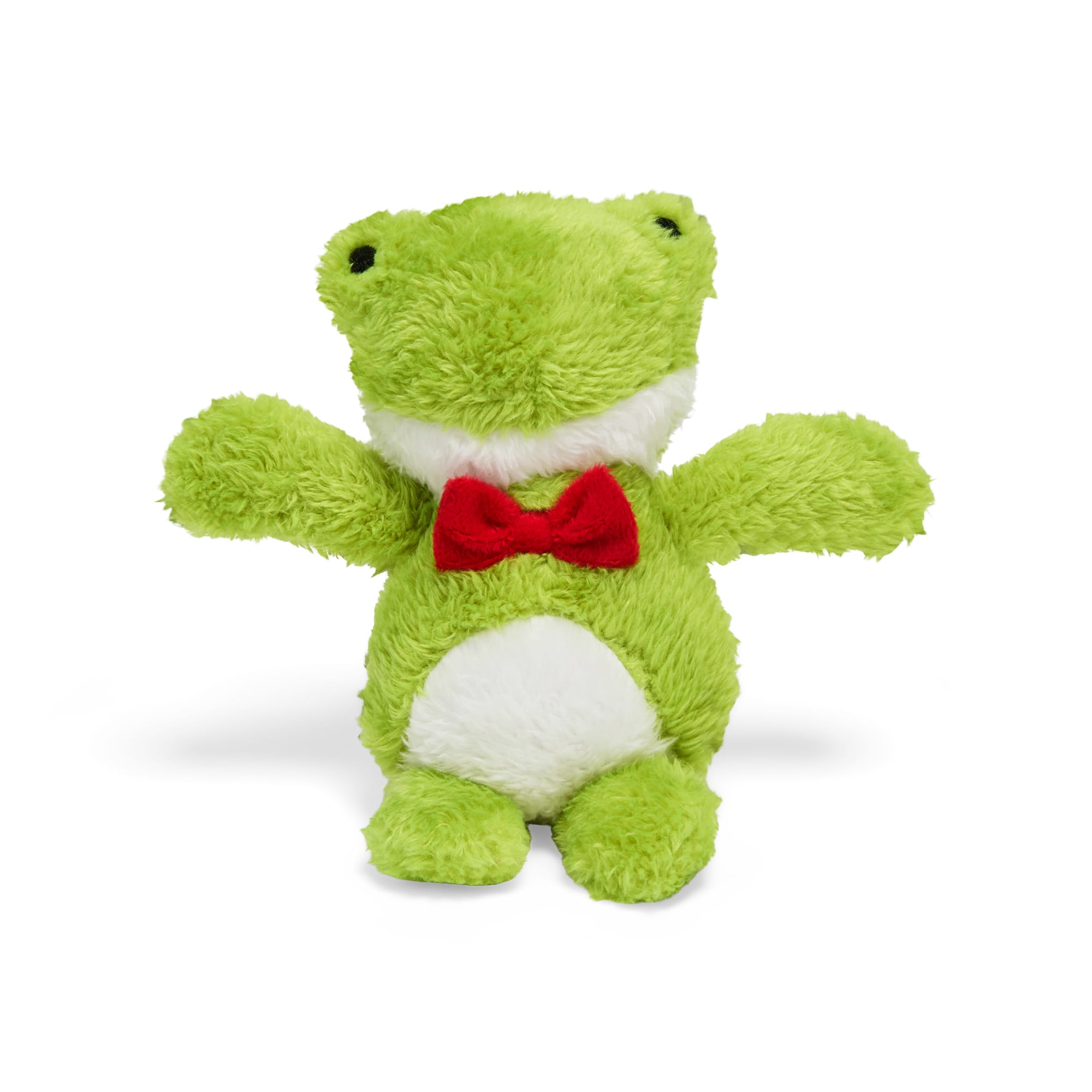 Merry Makings Holiday Frog Plush Dog Toy, Small | Petco