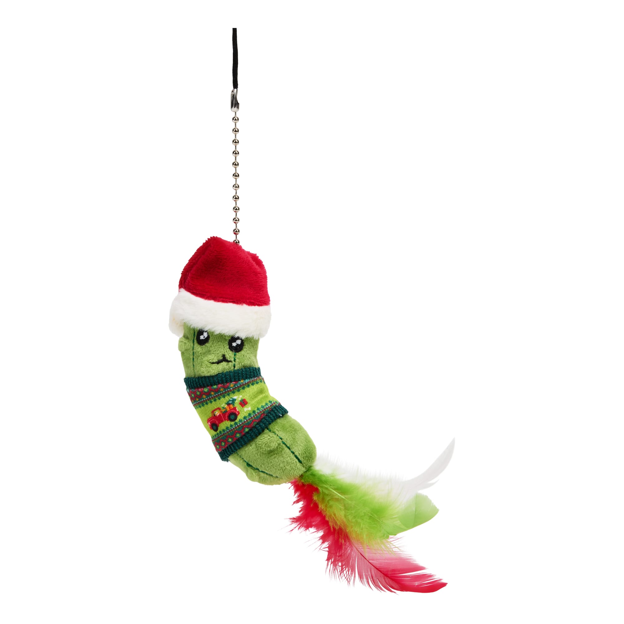 Merry Makings Pickle Mix & Match Cat Teaser Toy Attachment, X-Small | Petco
