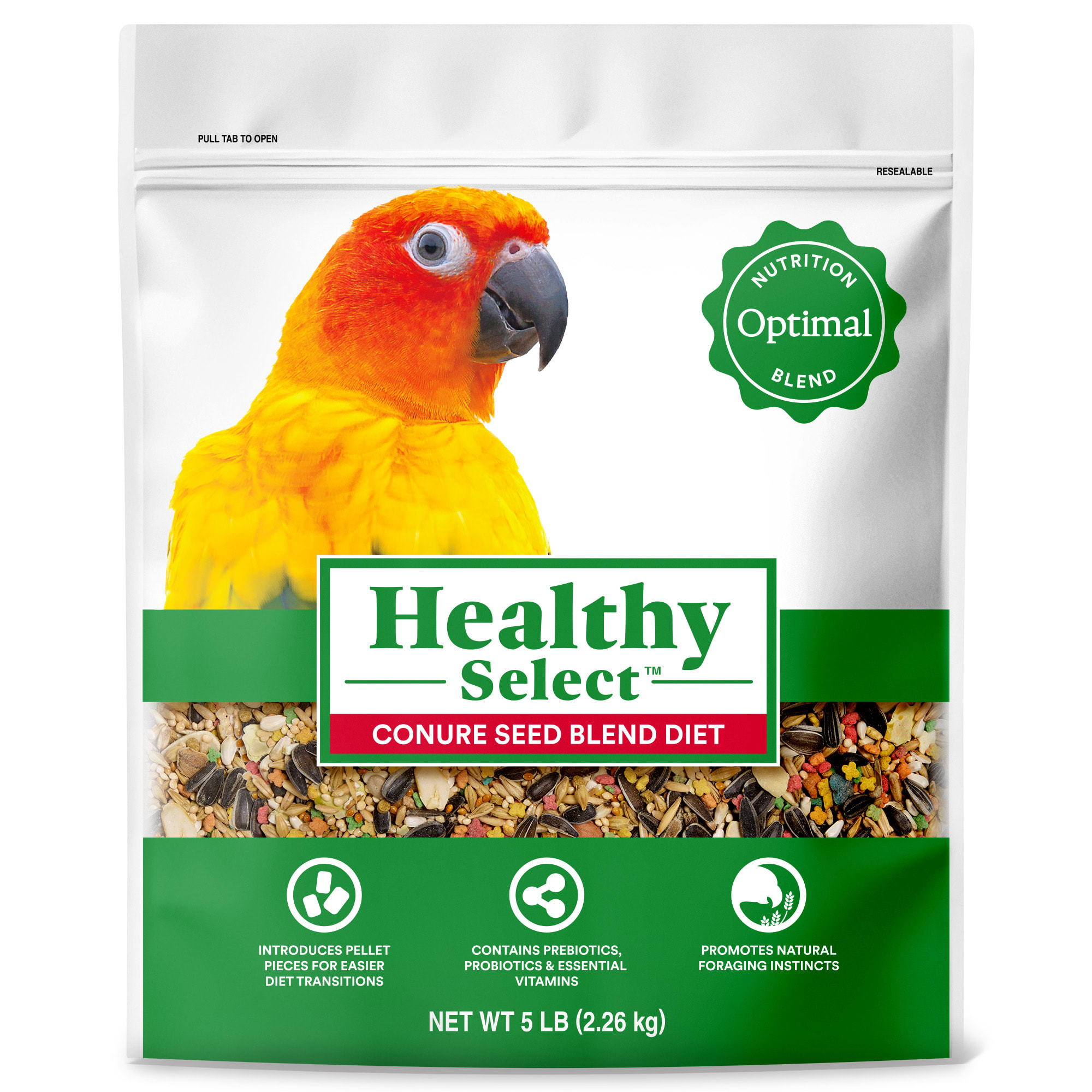Healthy Select Conure Seed Blend Diet, 5 lbs. | Petco