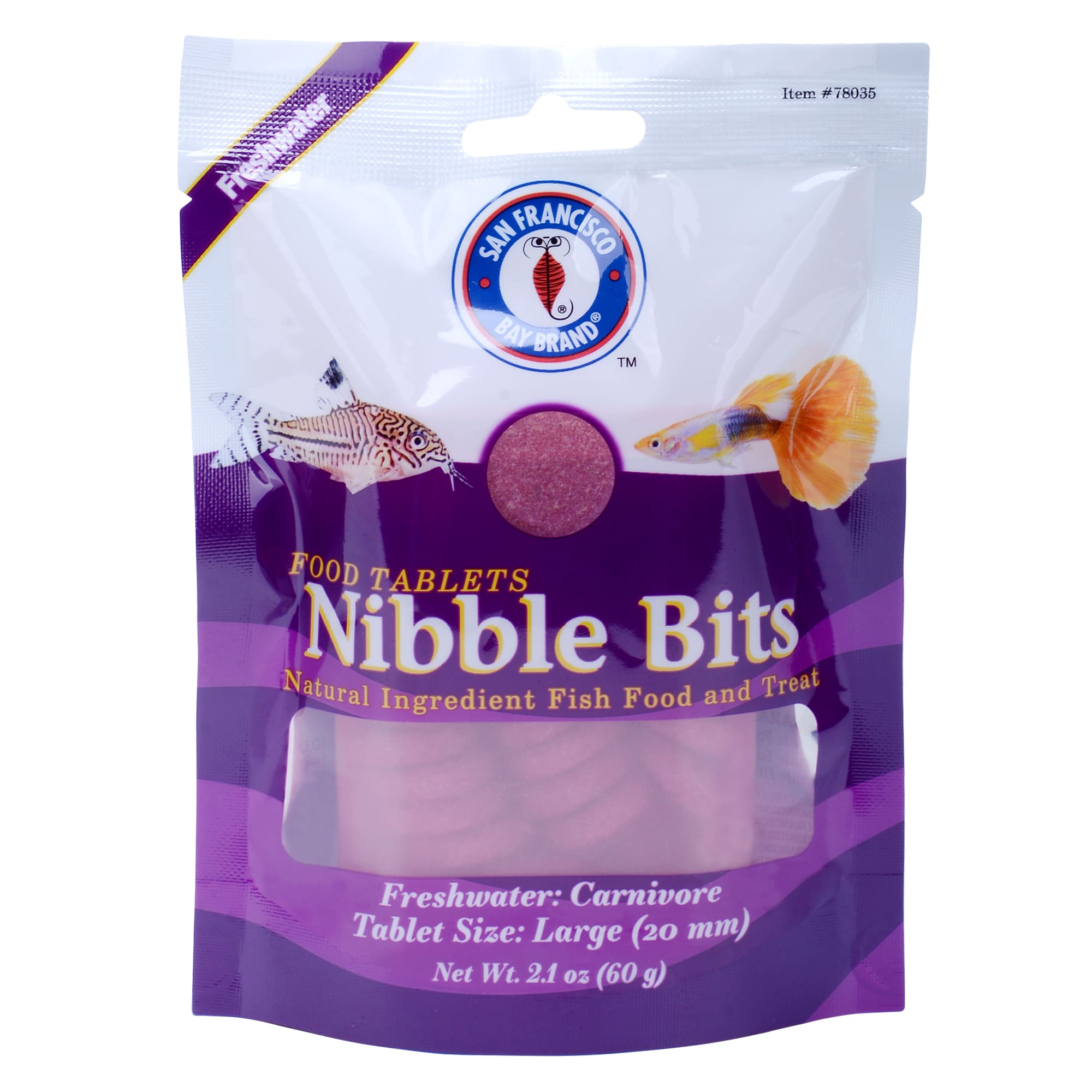 San Francisco Bay Brand Freshwater Carivore Nibble Bits, 2.1 oz. | Petco