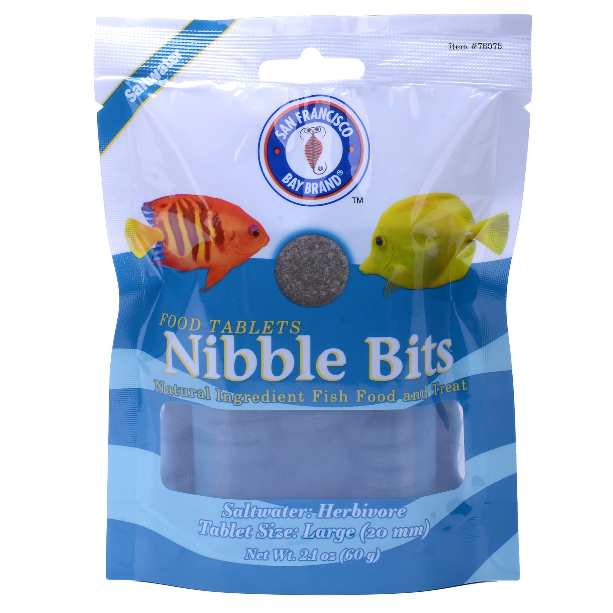 San Francisco Bay Brand Saltwater Herbivore Nibble Bits, 2.1 oz. | Petco